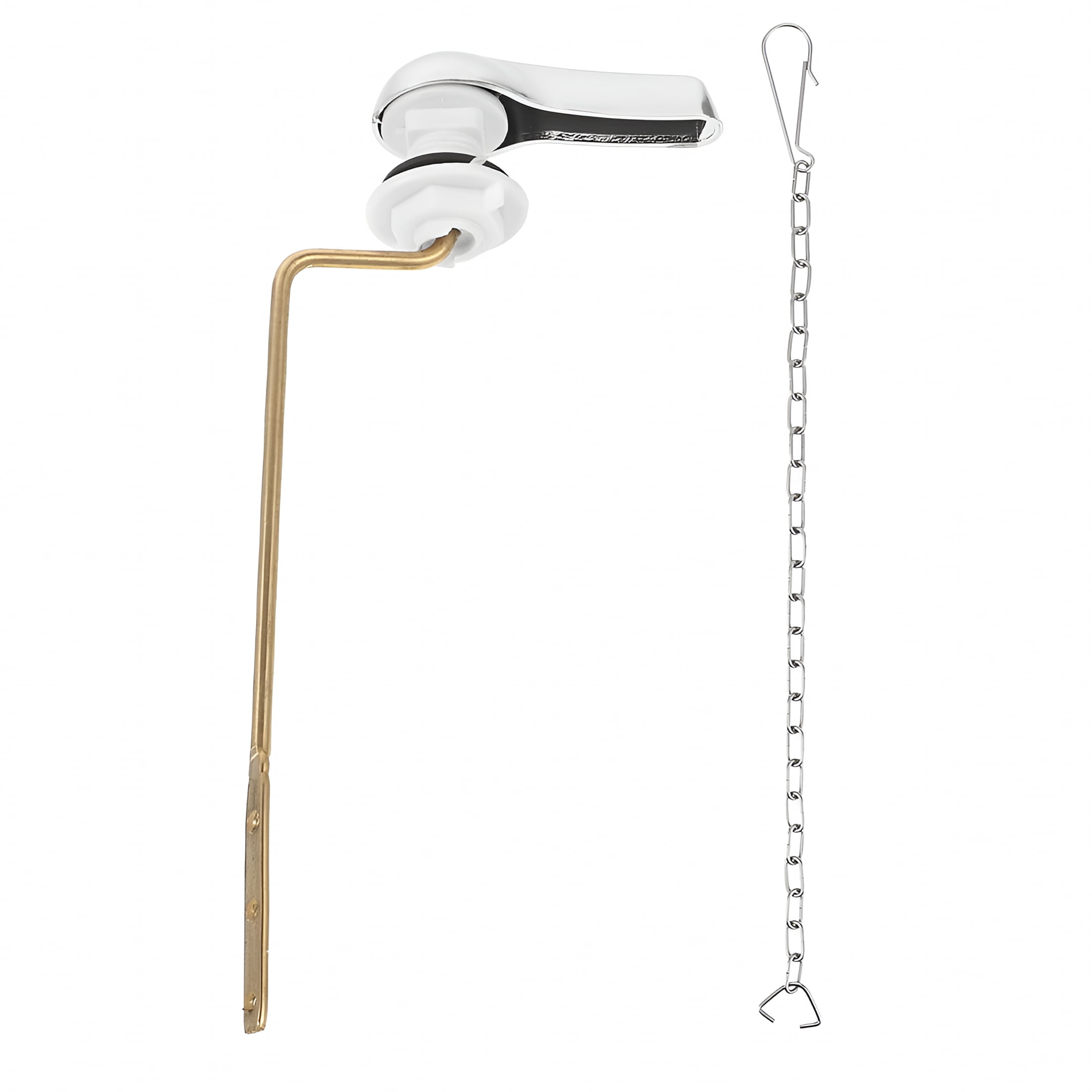 LAMIRO 1 Set Side Mount Toilet Flush Lever Replacement with Stainless ...
