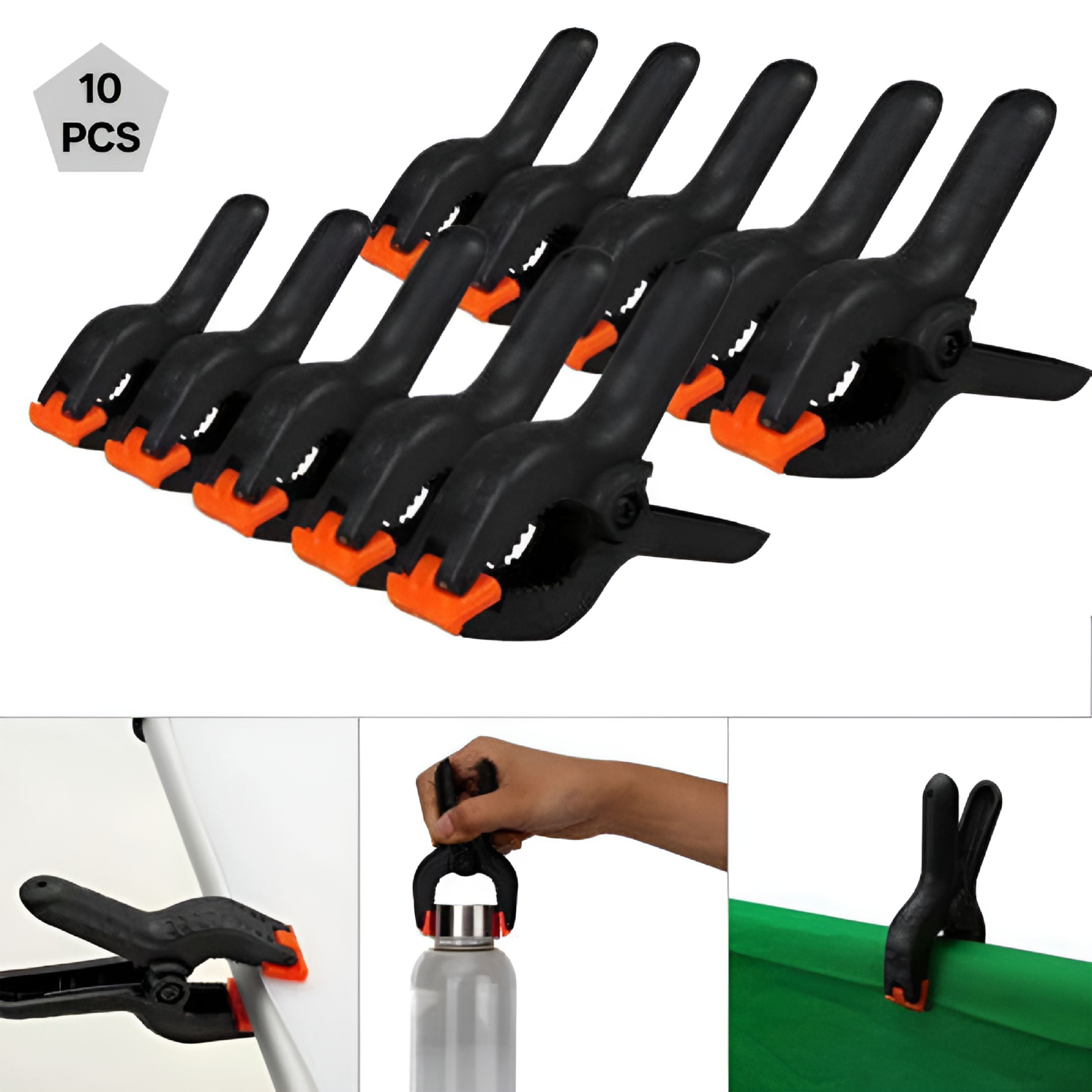 LAMIRO 10pcs 2鈥?Photo Studio Photography Background Clips Peg Backdrop ...