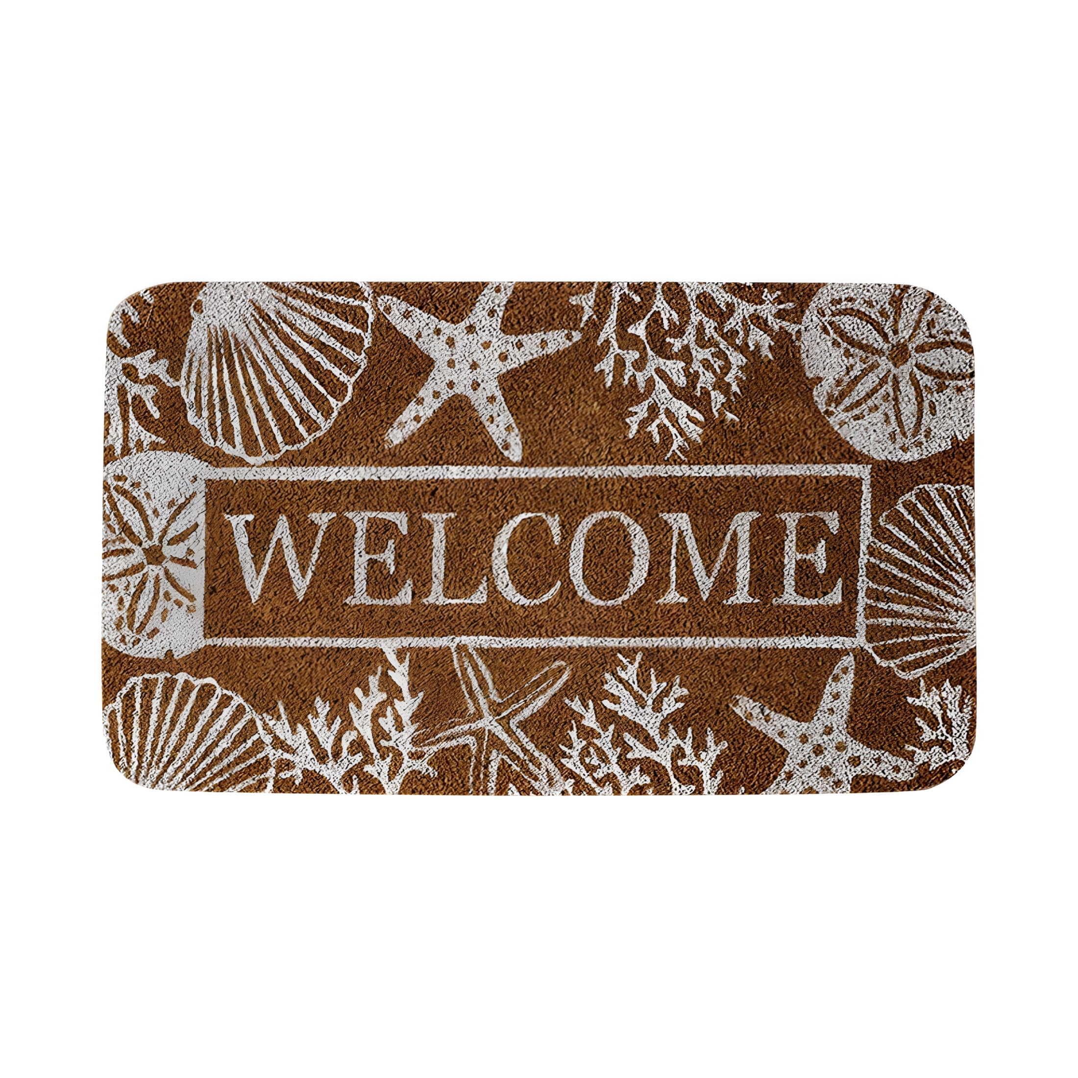 LAMIRO 16x24 Coir Doormat, Outdoor Welcome Entrance Rug, Non-Slip Porch ...