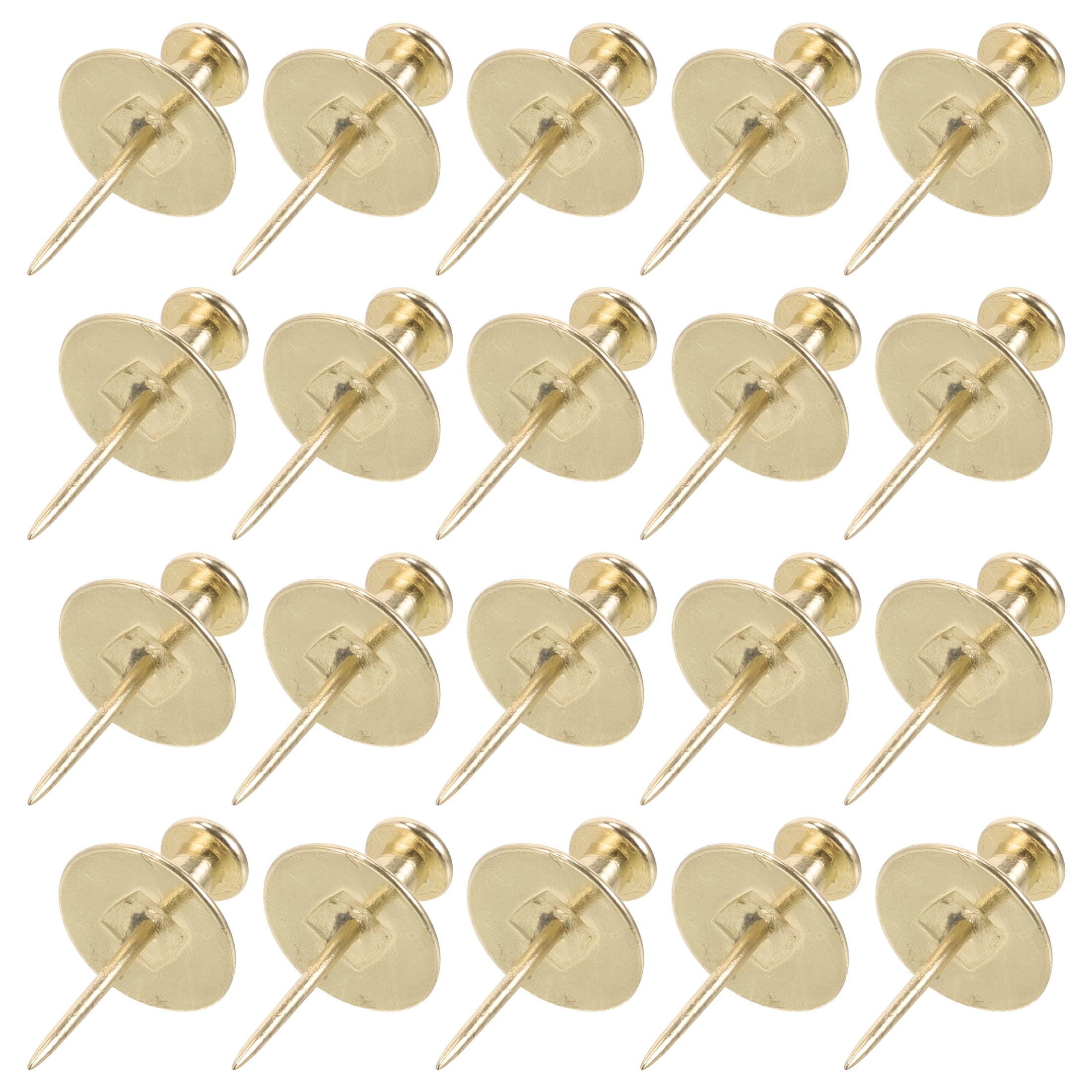 LAMIRO 20pcs Picture Hanging Push Pins Wall Picture Nails Metal Picture ...