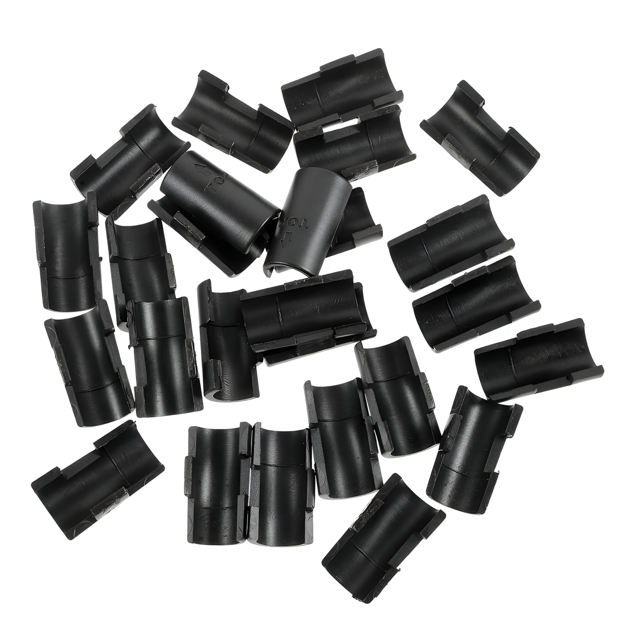 LAMIRO 24 Pcs Wire Shelving Accessories Fixing Clip Clips for Plastic ...