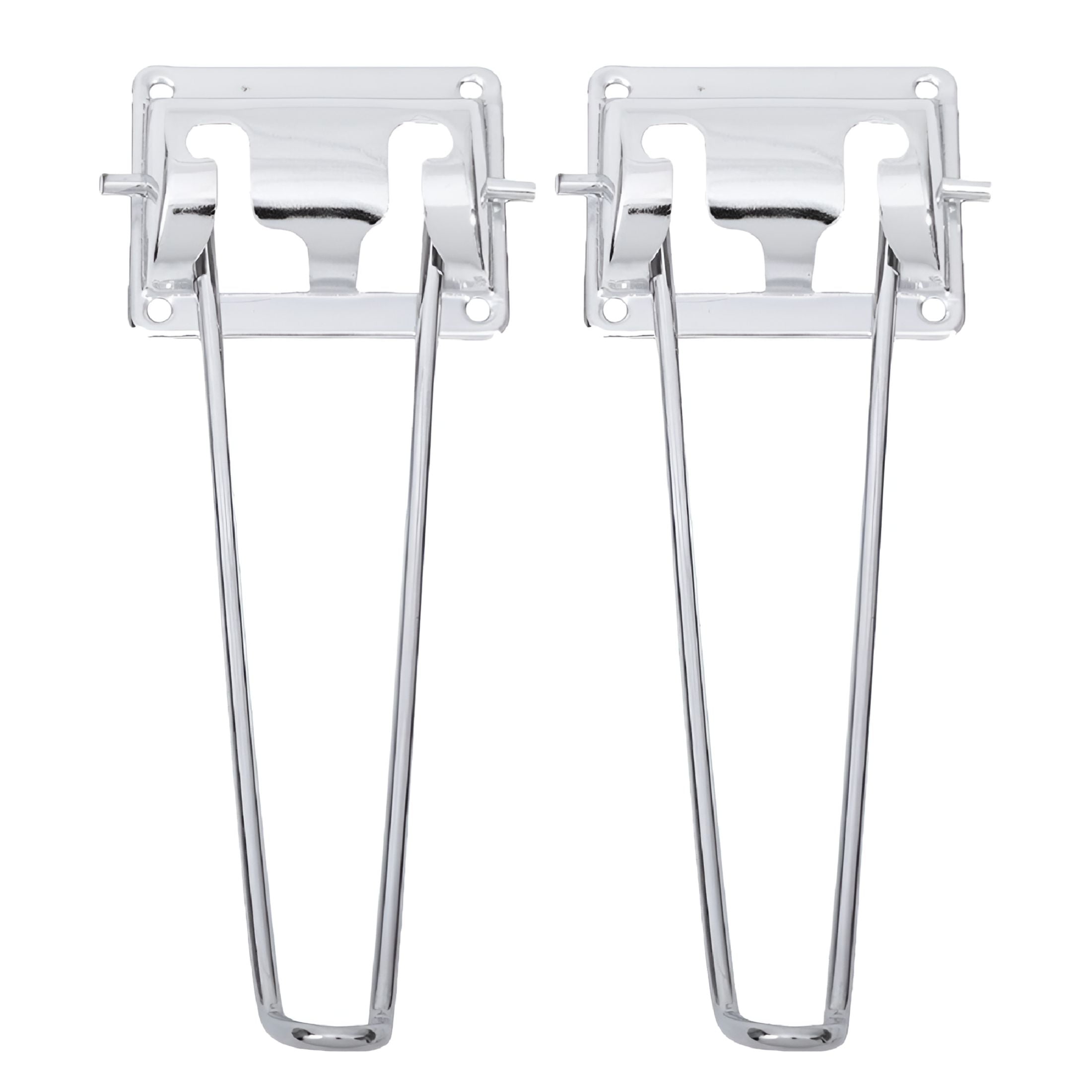 LAMIRO 2pcs Metal Table Legs Foldable Table Legs Folding Hairpin Legs ...