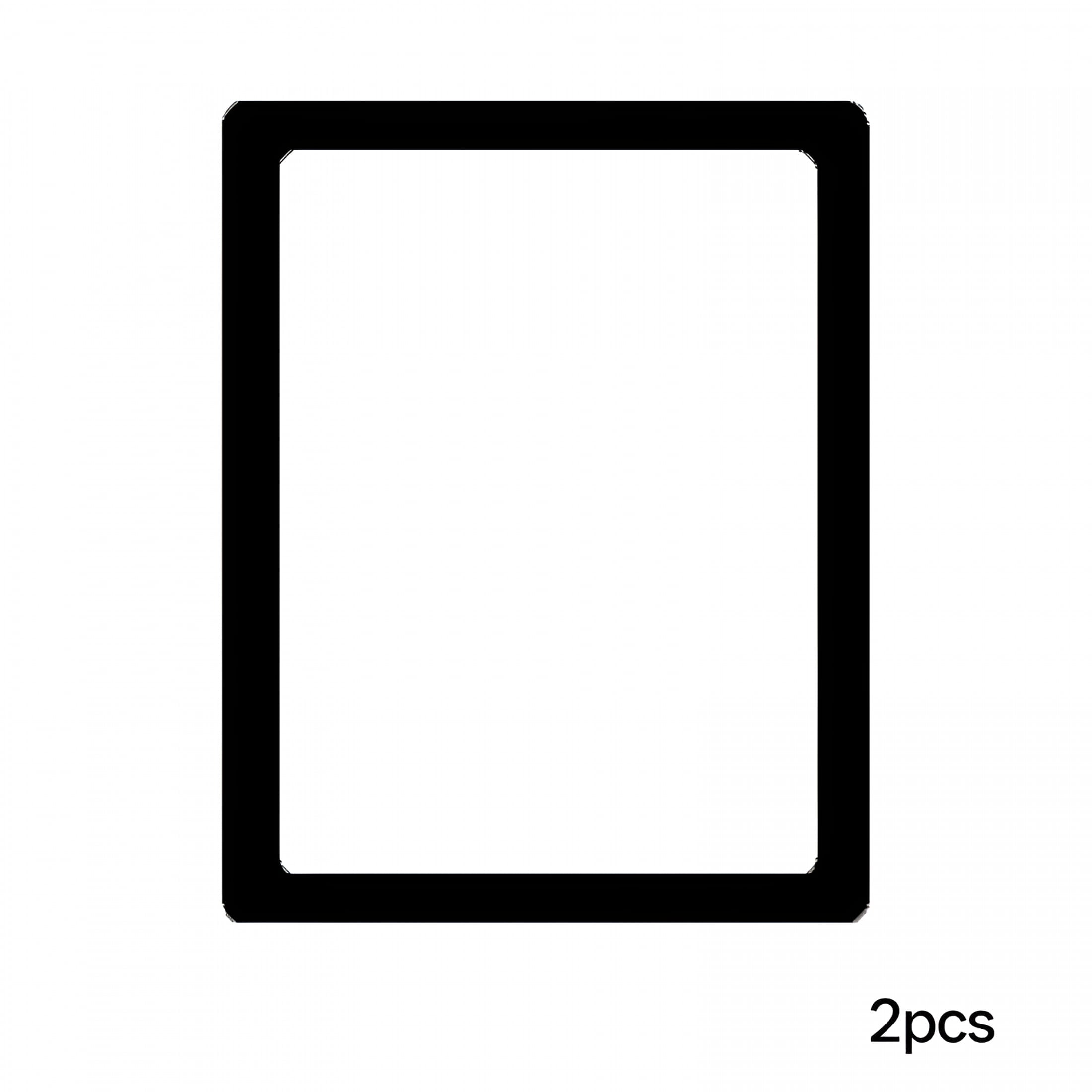 LAMIRO 4 X 6 Magnetic Picture Frames with Black Border, Magnet Photo ...