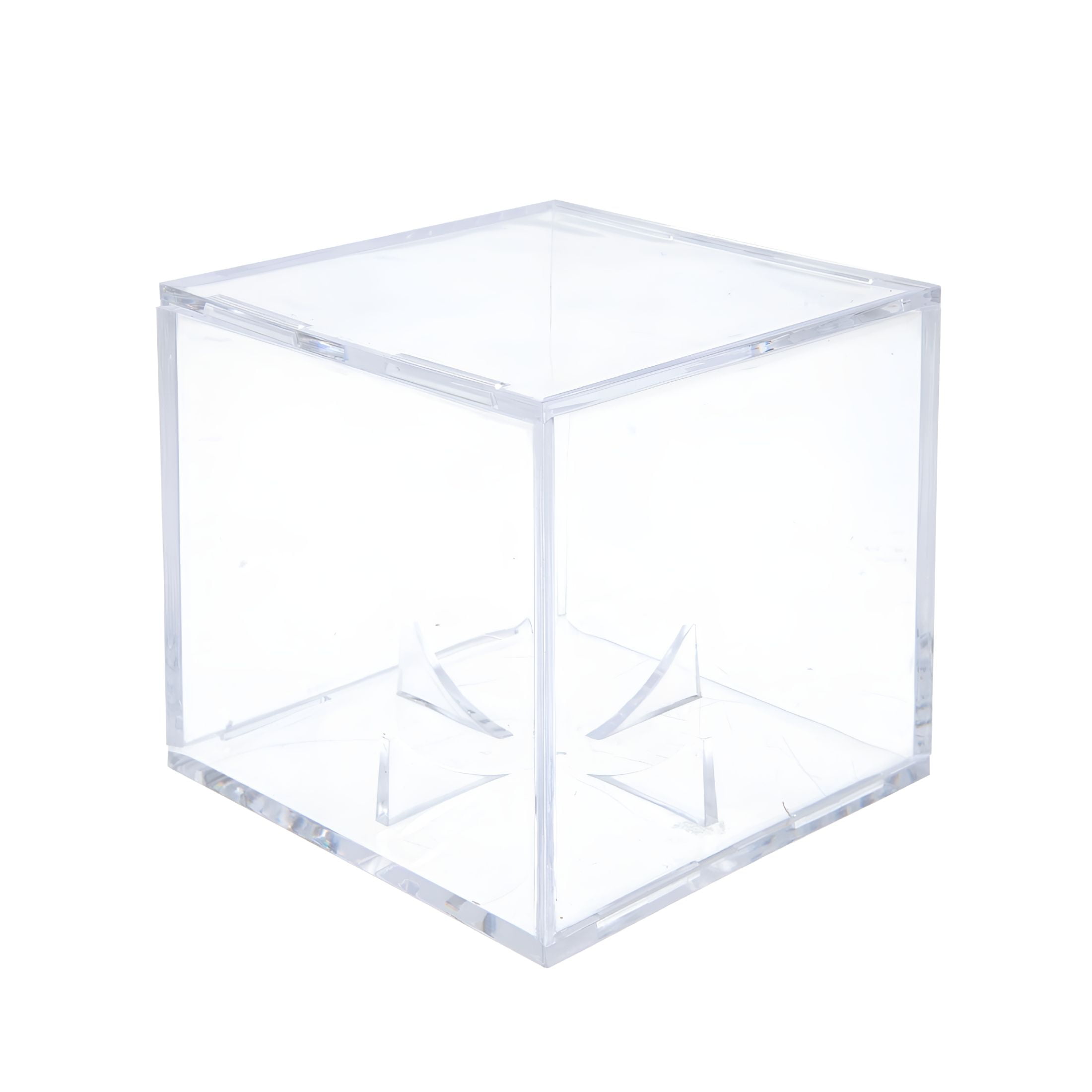 LAMIRO Acrylic Baseball Softball Lacrosse Display Case Cube for ...