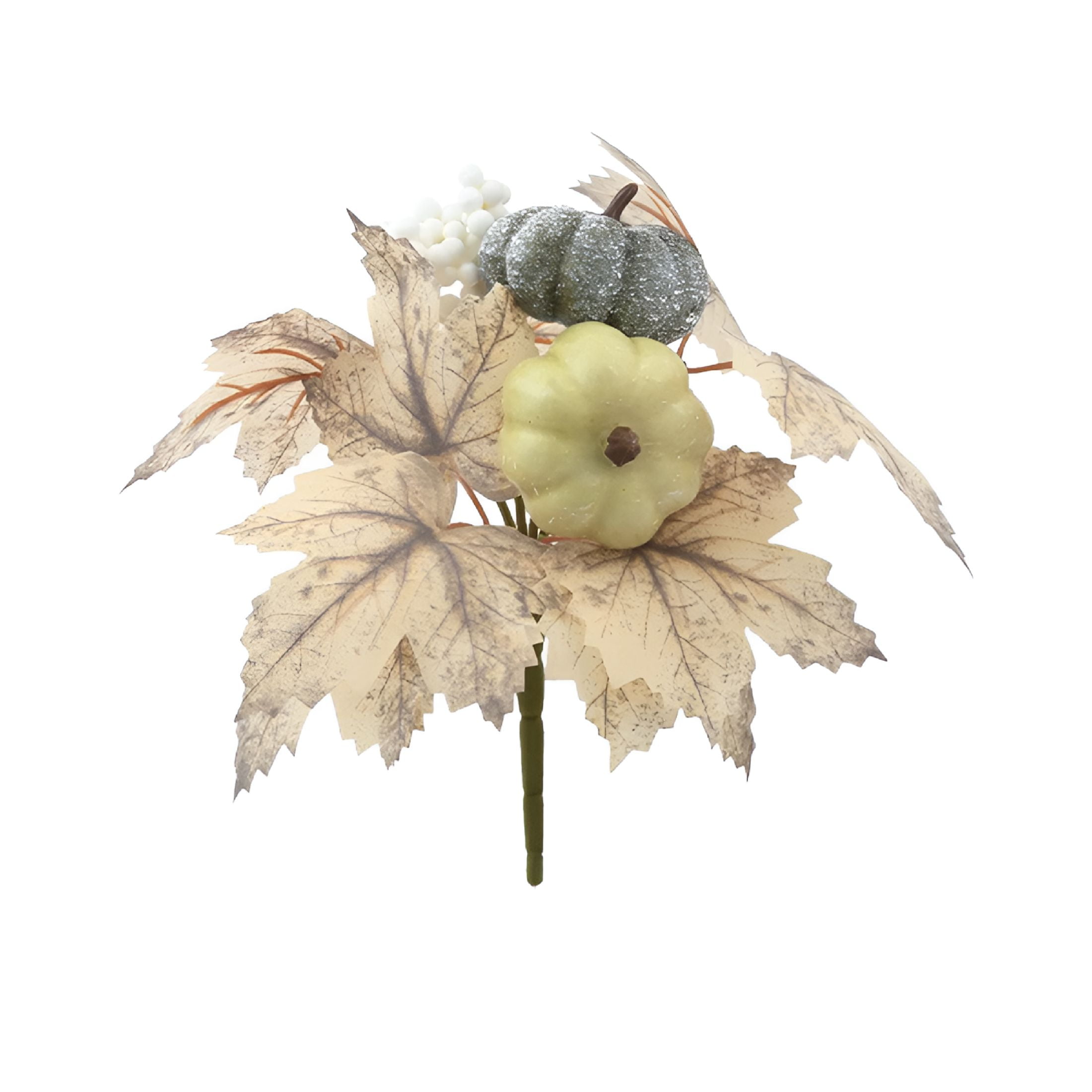 LAMIRO Artificial Maple Leaf Pumpkin Bouquet,Fall Centerpiece Decor,Fall Table Centerpiece ...