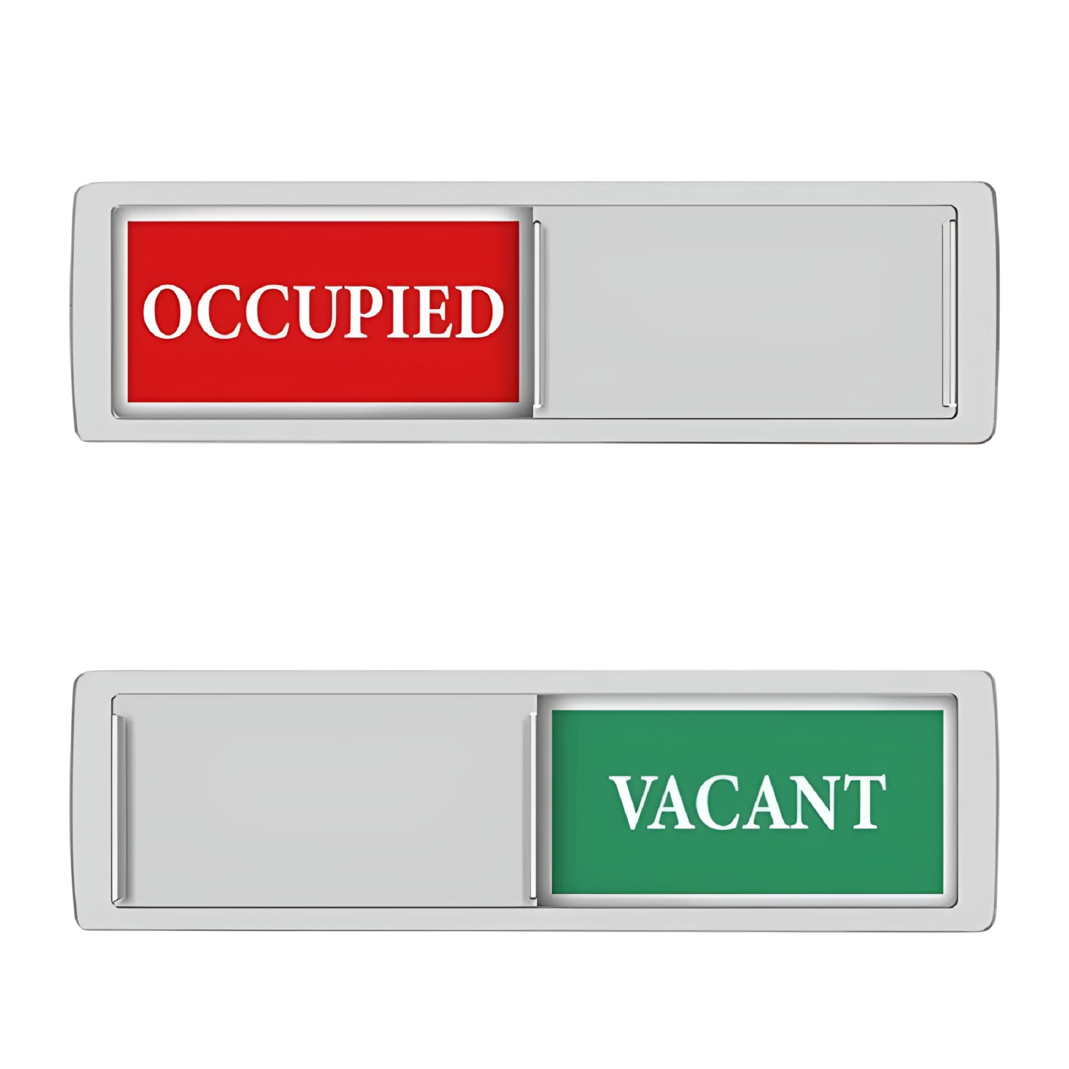 LAMIRO Bathroom Toilet Signs Occupied/Vacant Door Signs Vacant Or In ...