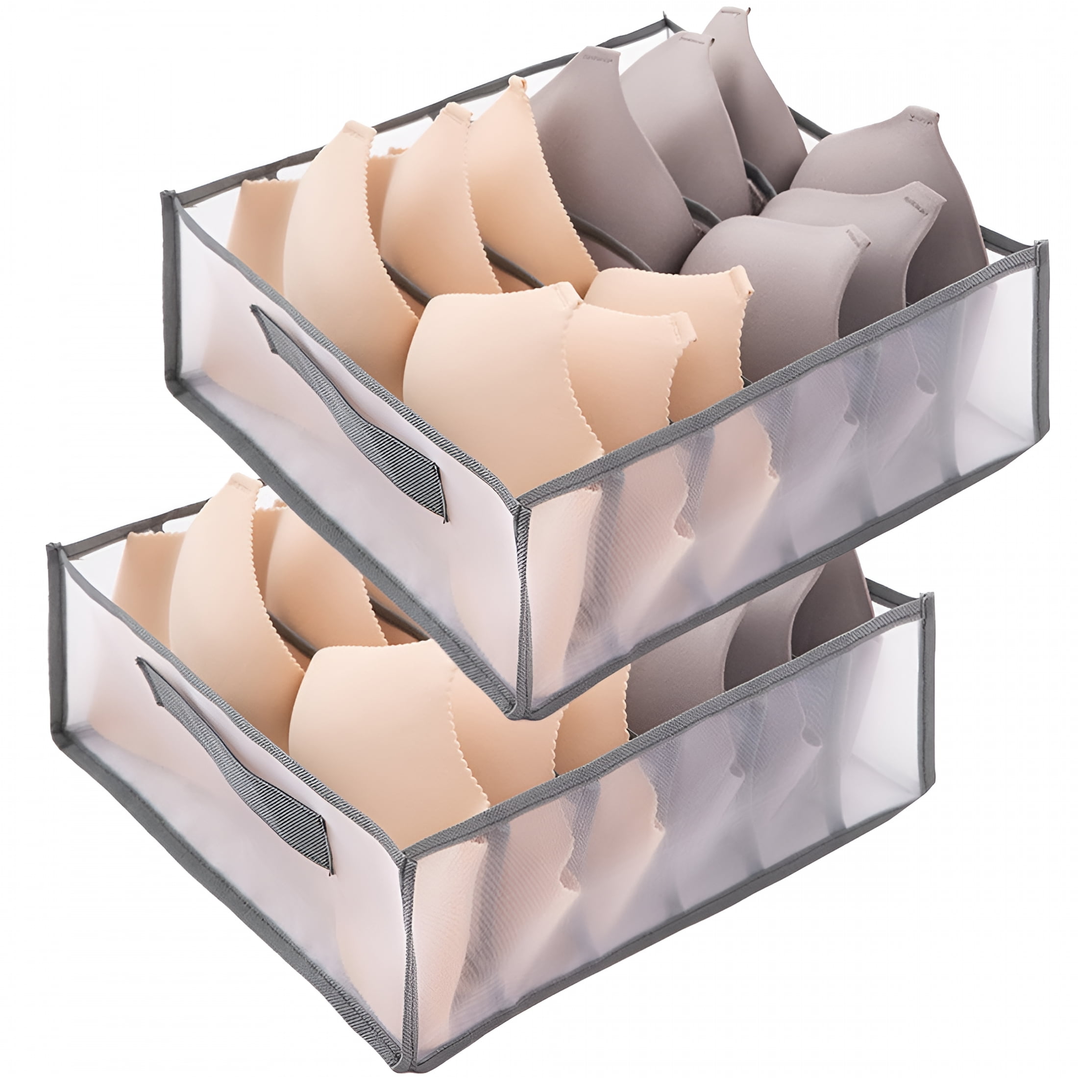 LAMIRO Bra Drawer Organizer,Underwear Wardrobe Organizer Divider ...