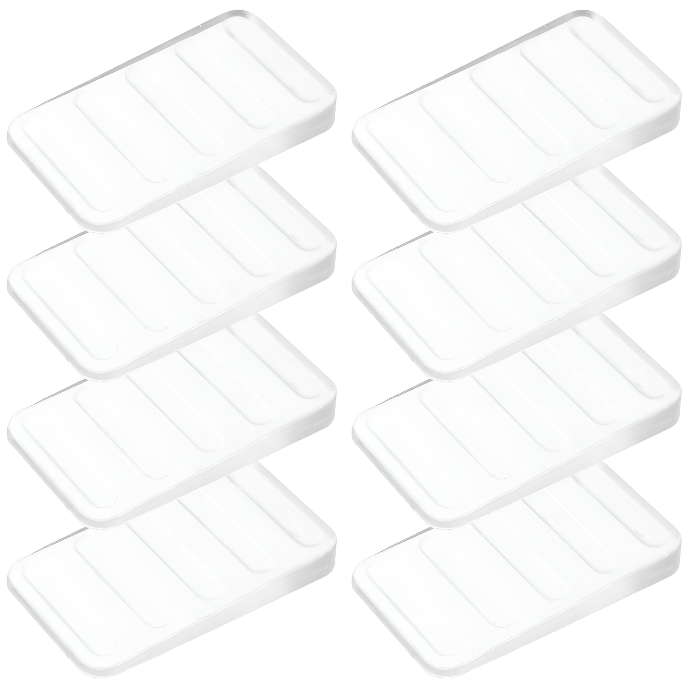 LAMIRO Clear Plastic Shims 8Set for Furniture and Toilet Levelling and ...