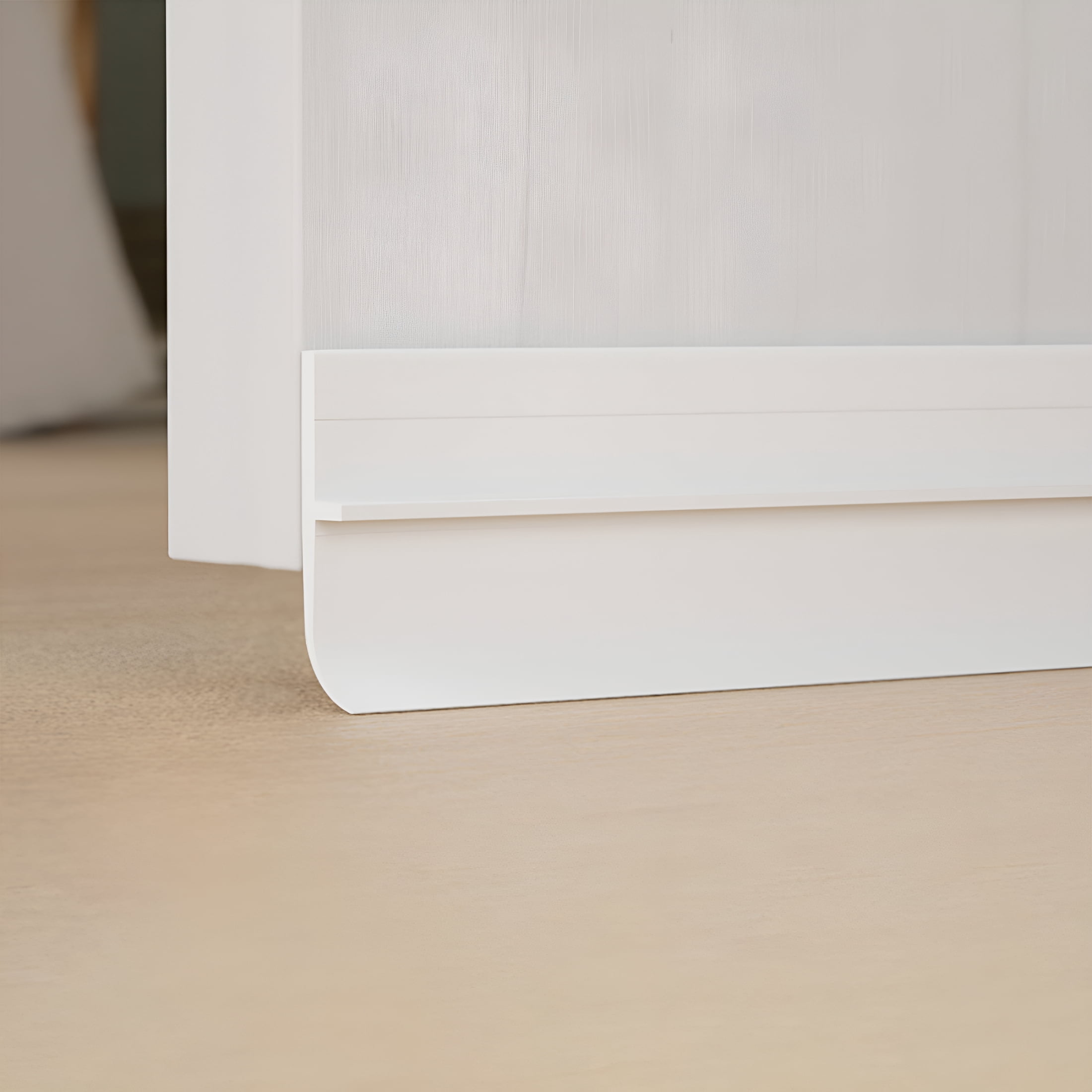 LAMIRO Door Draft Stopper Bottom Seal - 39" Rubber Blocker Reduce Noise ...