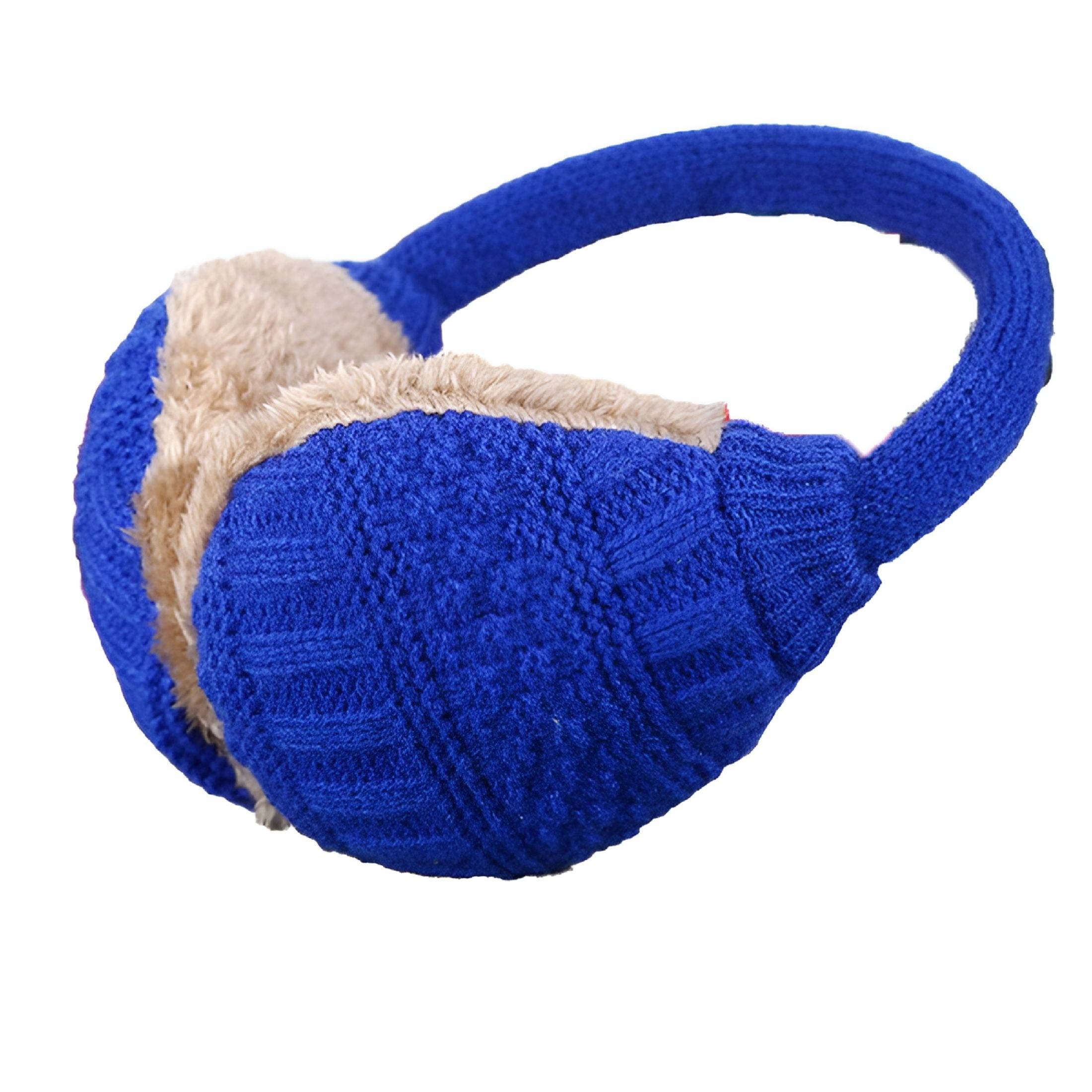 LAMIRO Ear Muffs - Classic Unisex Ear Warmer Knit Winter Outdoor ...