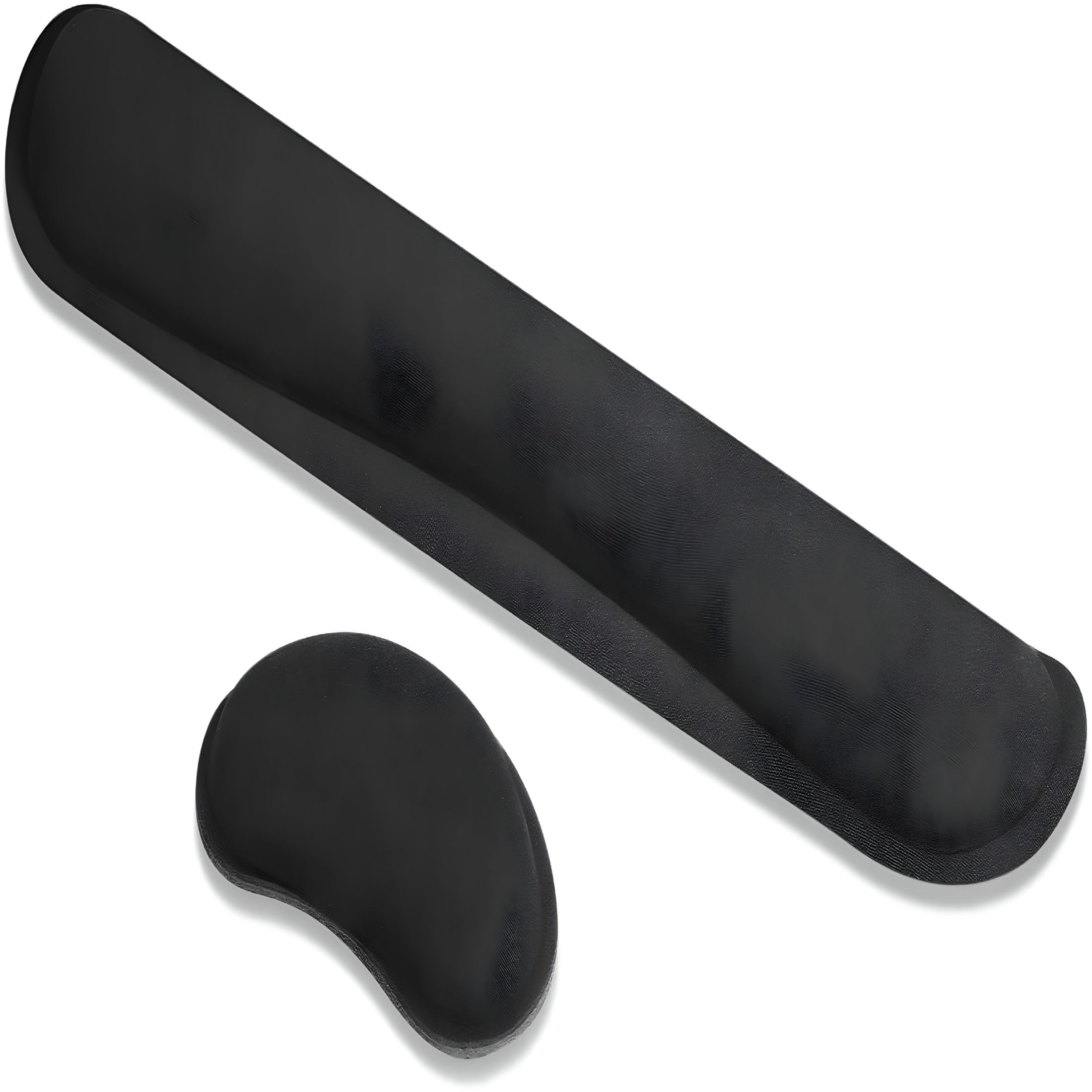 LAMIRO Ergonomic Mouse Pad and Keyboard Wrist Rest, Memory Foam Mouse ...