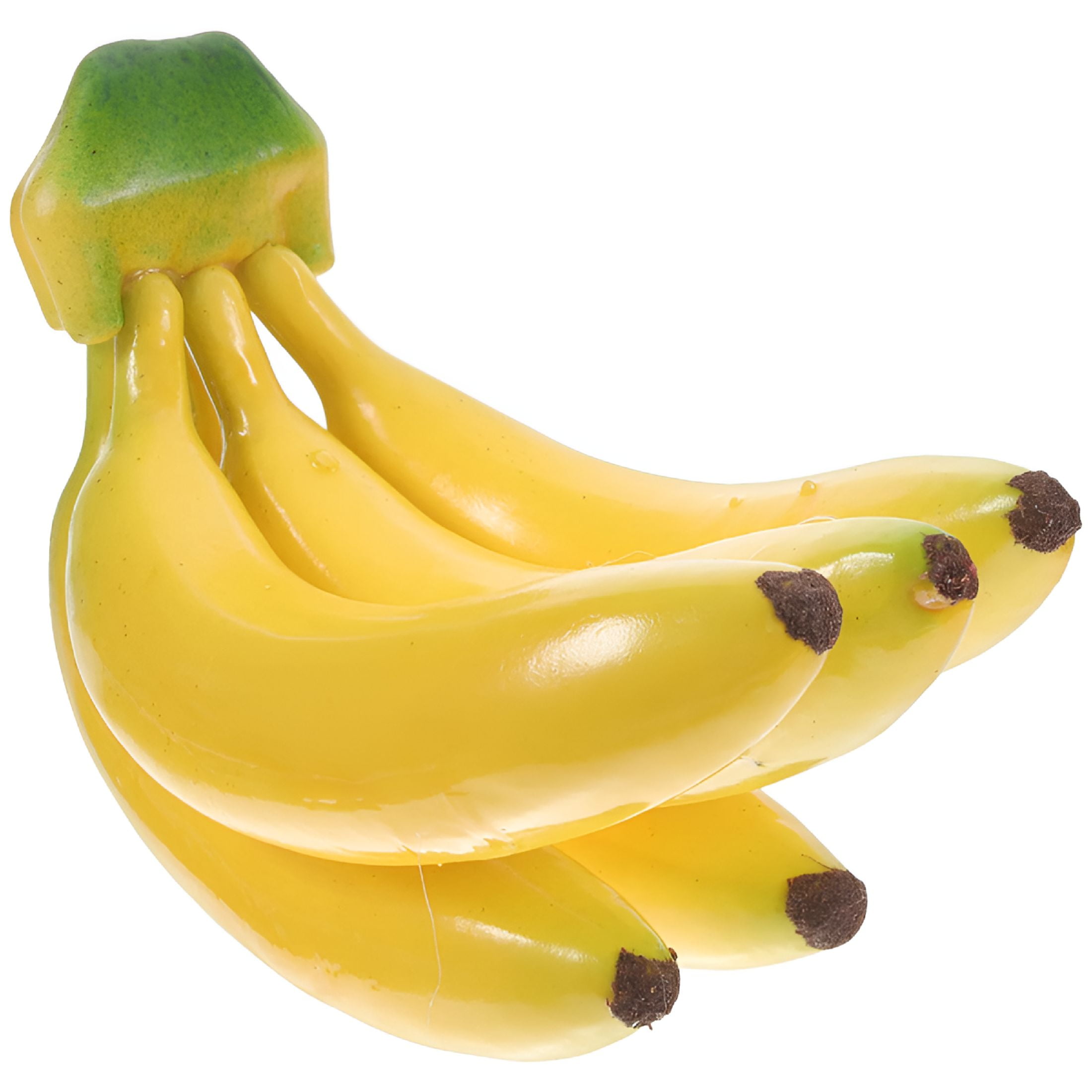 LAMIRO Fake Fruit Banana Cluster Artificial Fruit Foam Bananas Cluster ...