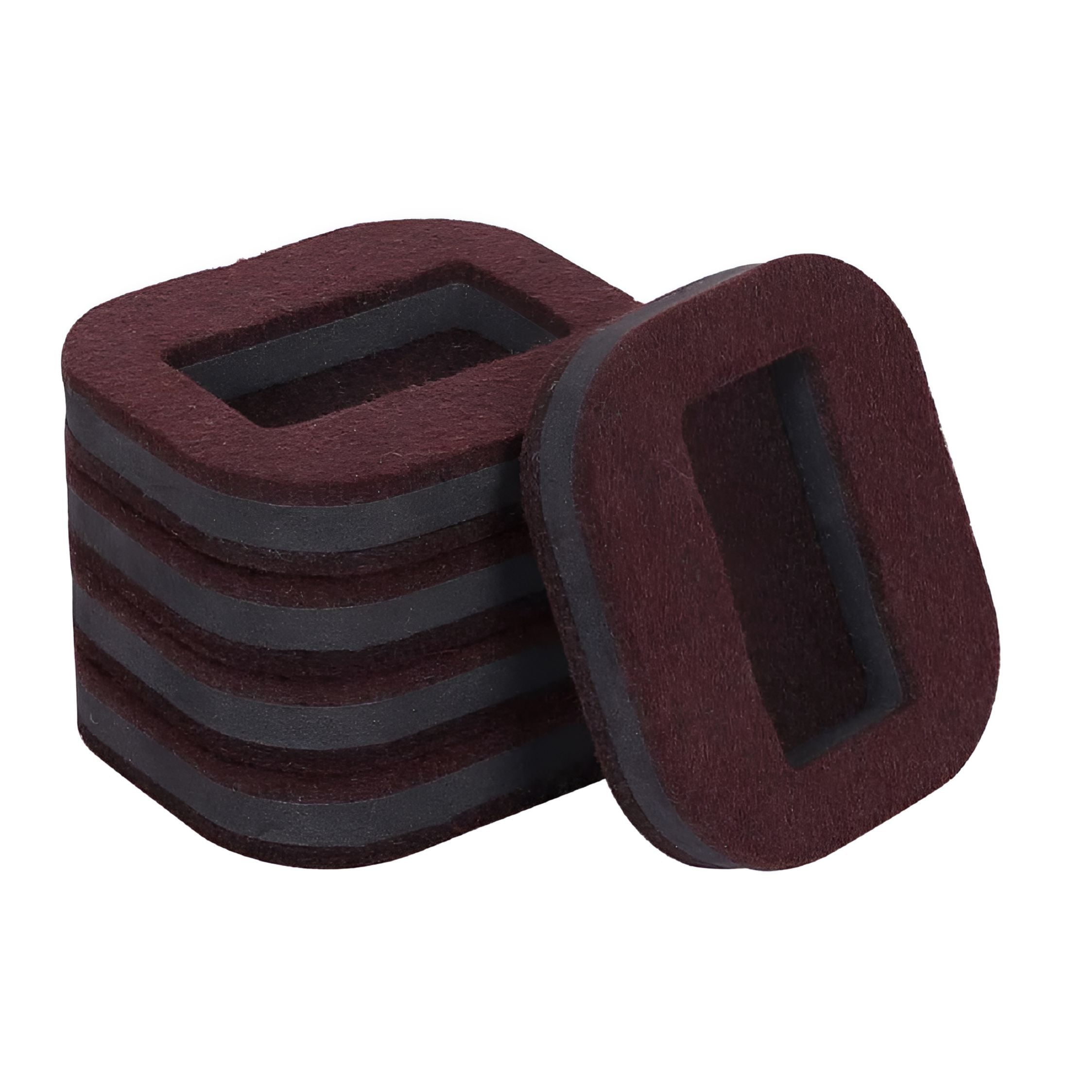 LAMIRO Felt Caster Cups,Bed Wheel Stoppers Chair Wheel Stoppers for ...