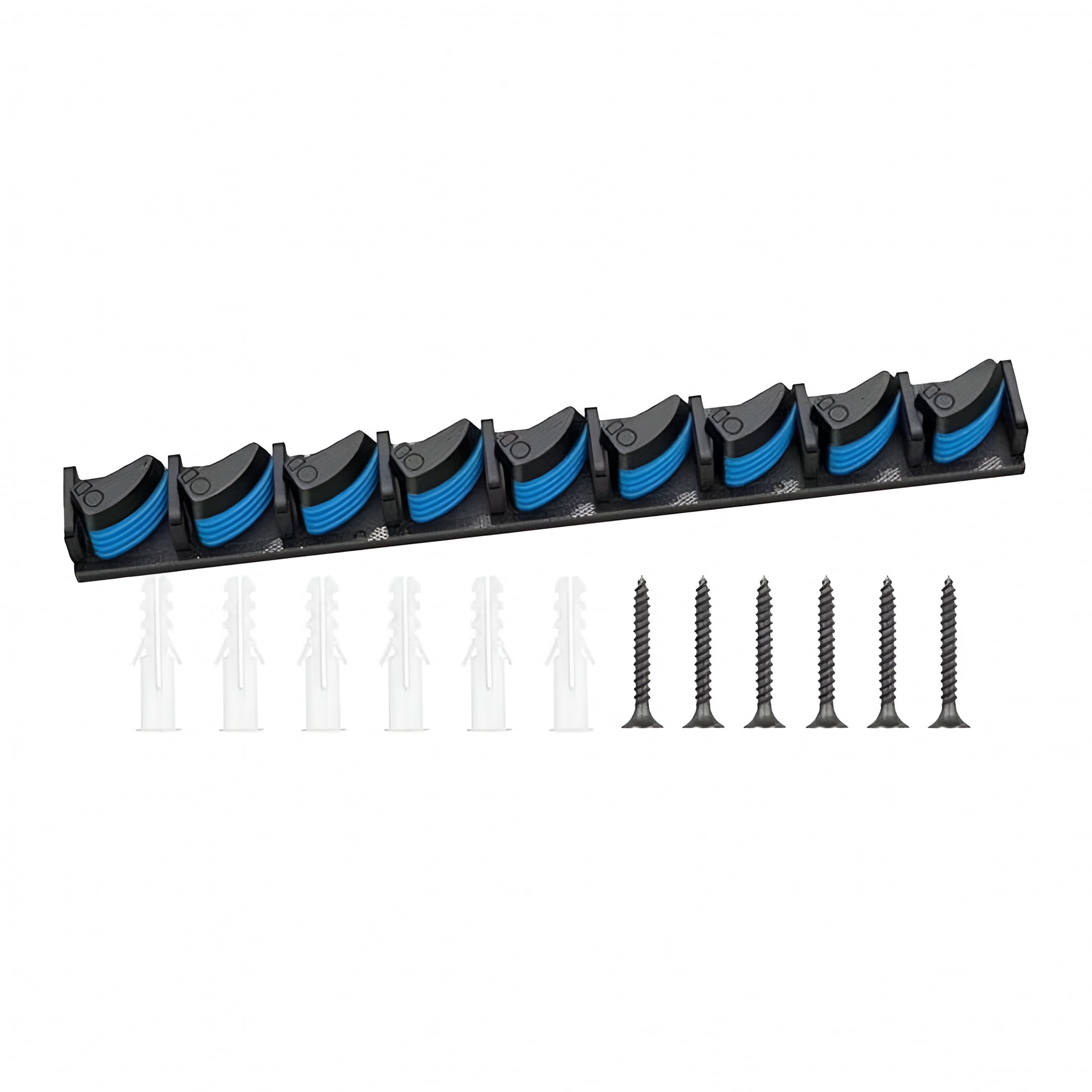 LAMIRO Fishing Poles Rack Vertical Support 9 Rod Rack Fishing Rod ...