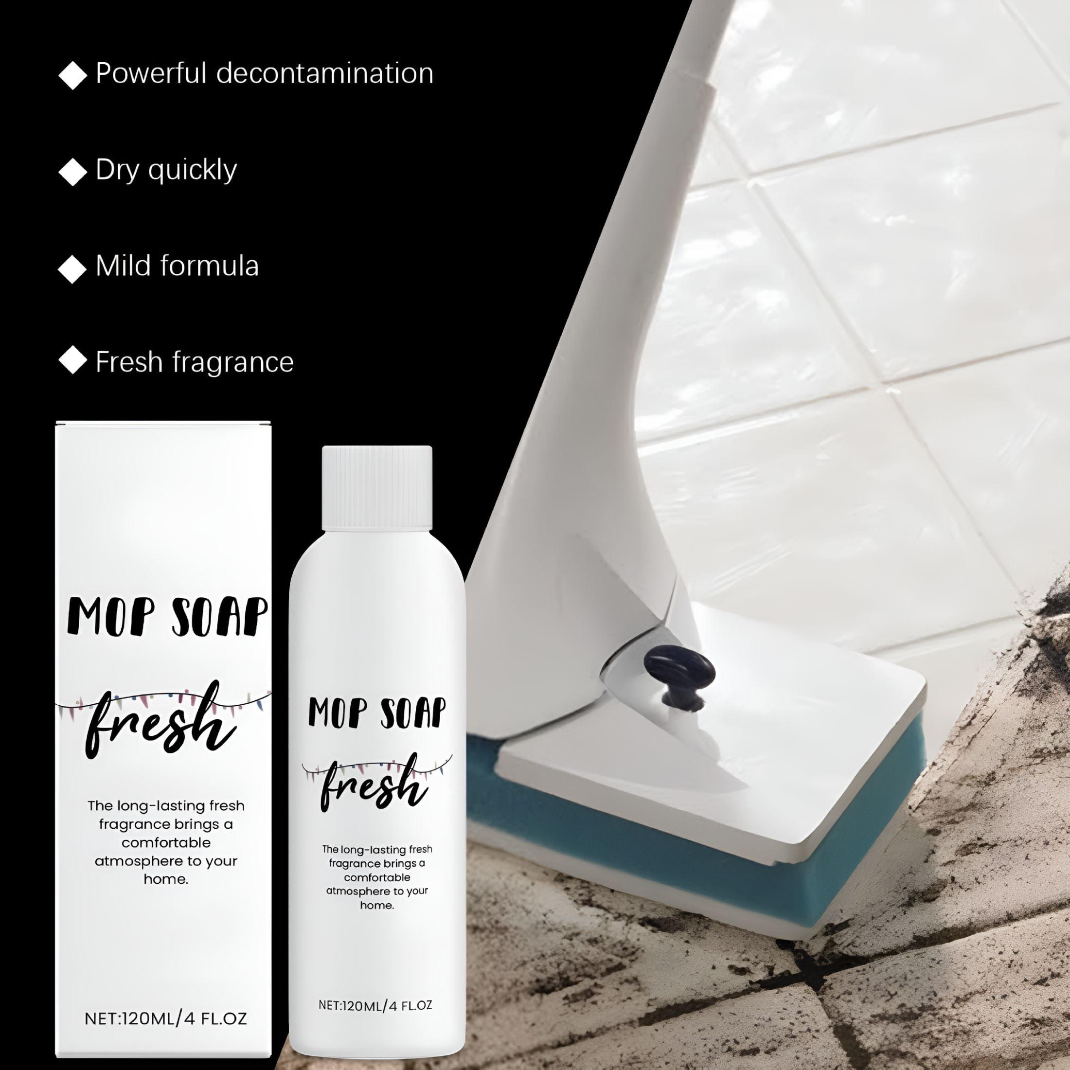 LAMIRO Floor Cleaner for Mopping,Luxury Mop Soap for Floor Cleaning ...