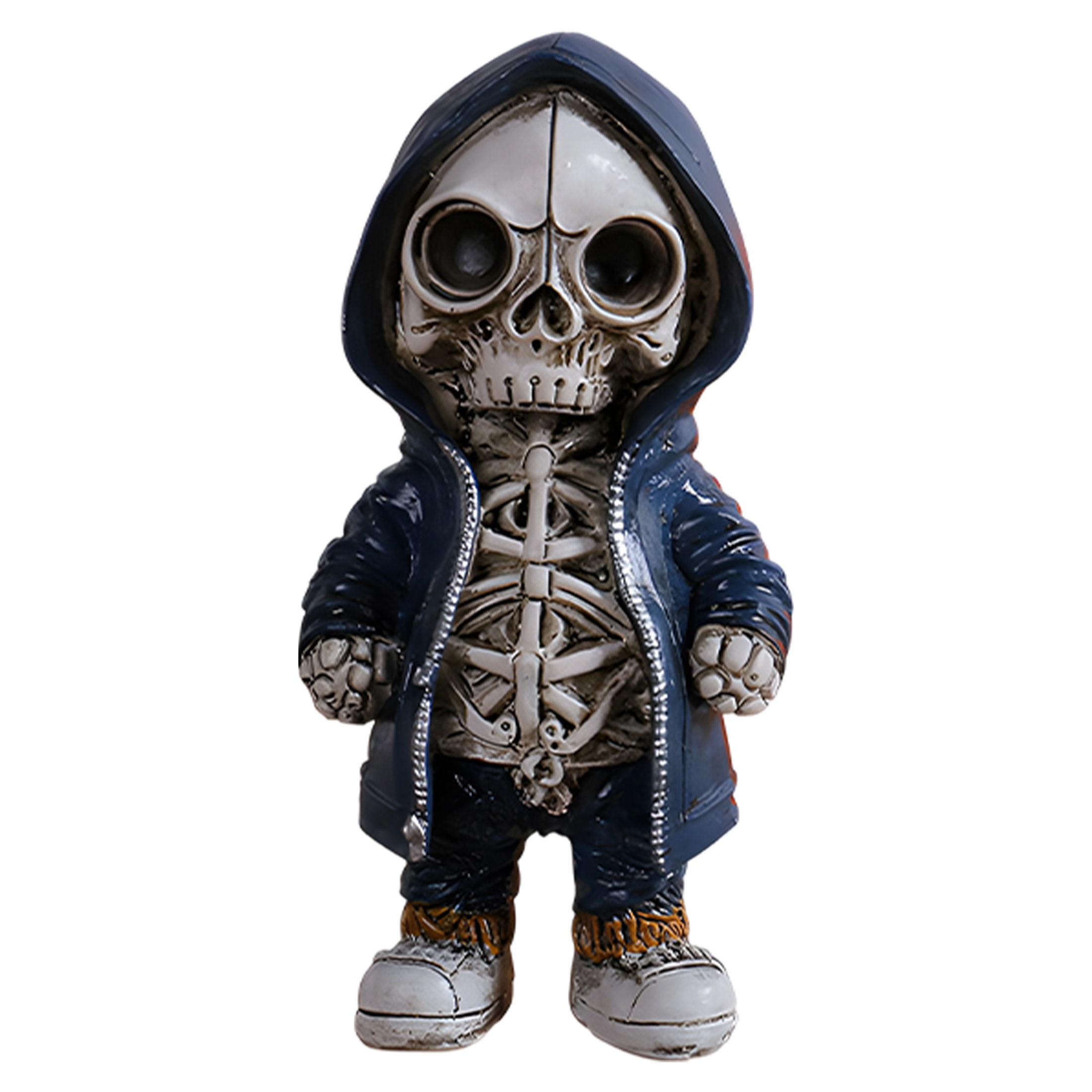 LAMIRO Halloween Skeleton Halloween Decorations Indoor,Blue Coat ...