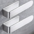LAMIRO Hand Towel Holder/Towel Bar - Self Adhesive Hand Towel Rack ...