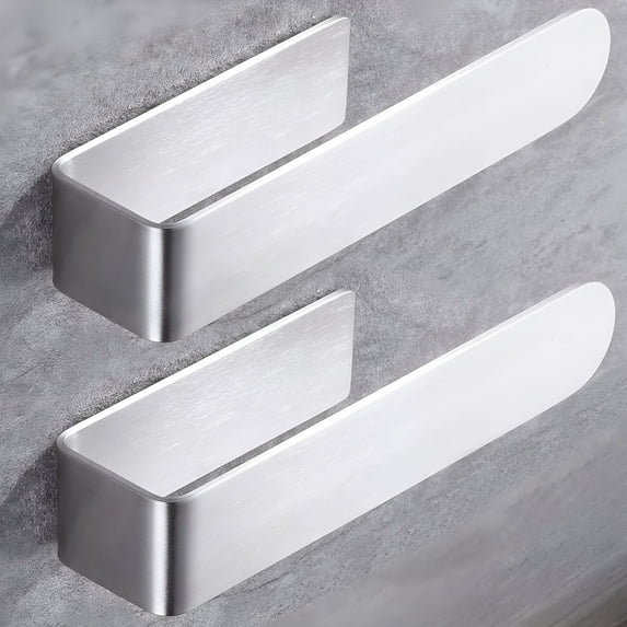 LAMIRO Hand Towel Holder/Towel Bar - Self Adhesive Hand Towel Rack ...