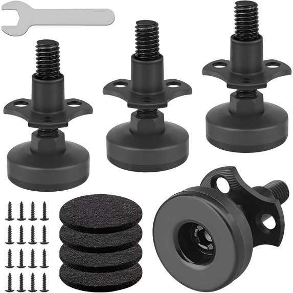LAMIRO Heavy Duty Furniture Levelers, Furniture Levelers for Uneven ...