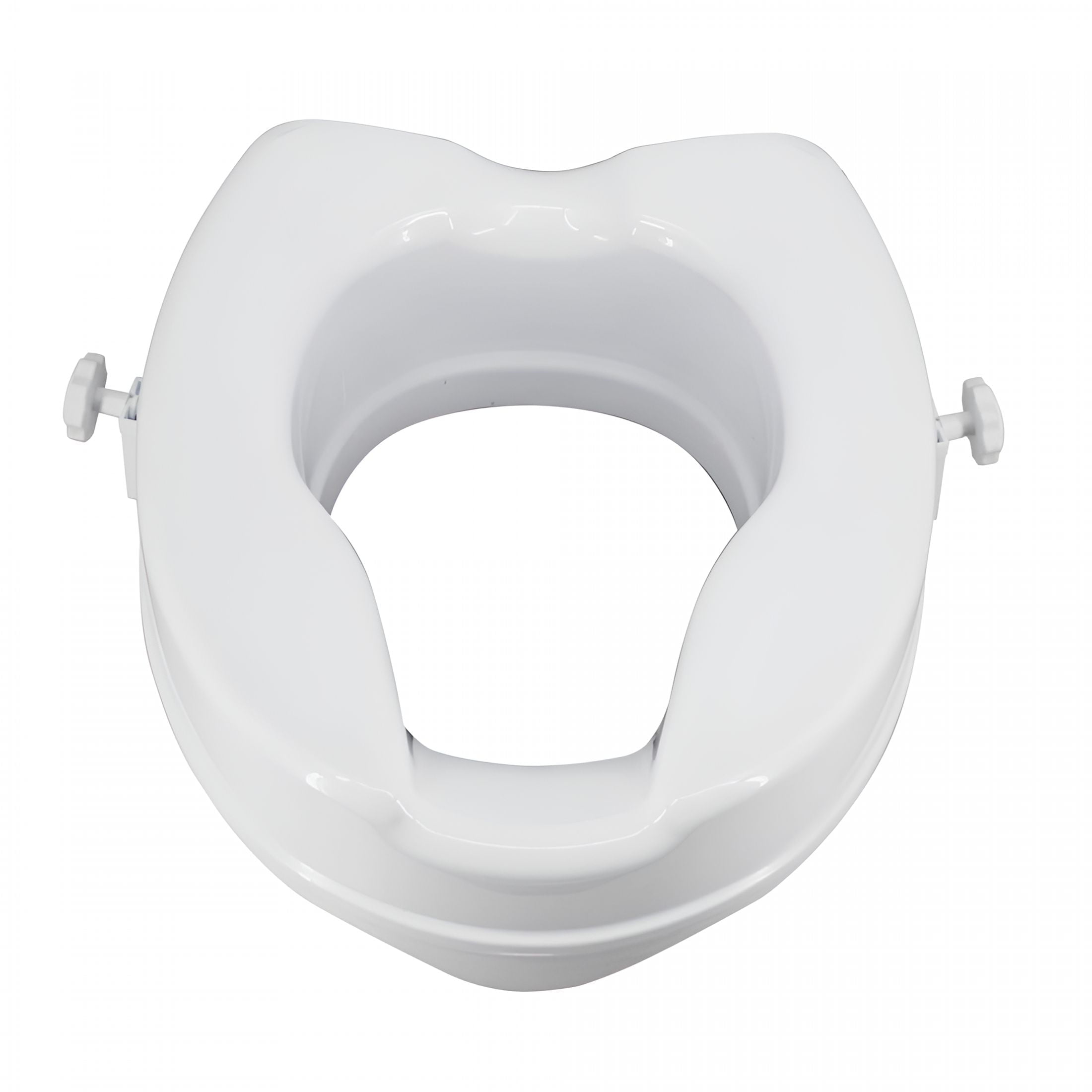 LAMIRO Raised Toilet Seat 300 Lbs Heavy Duty Elevated Toilet Seat with ...