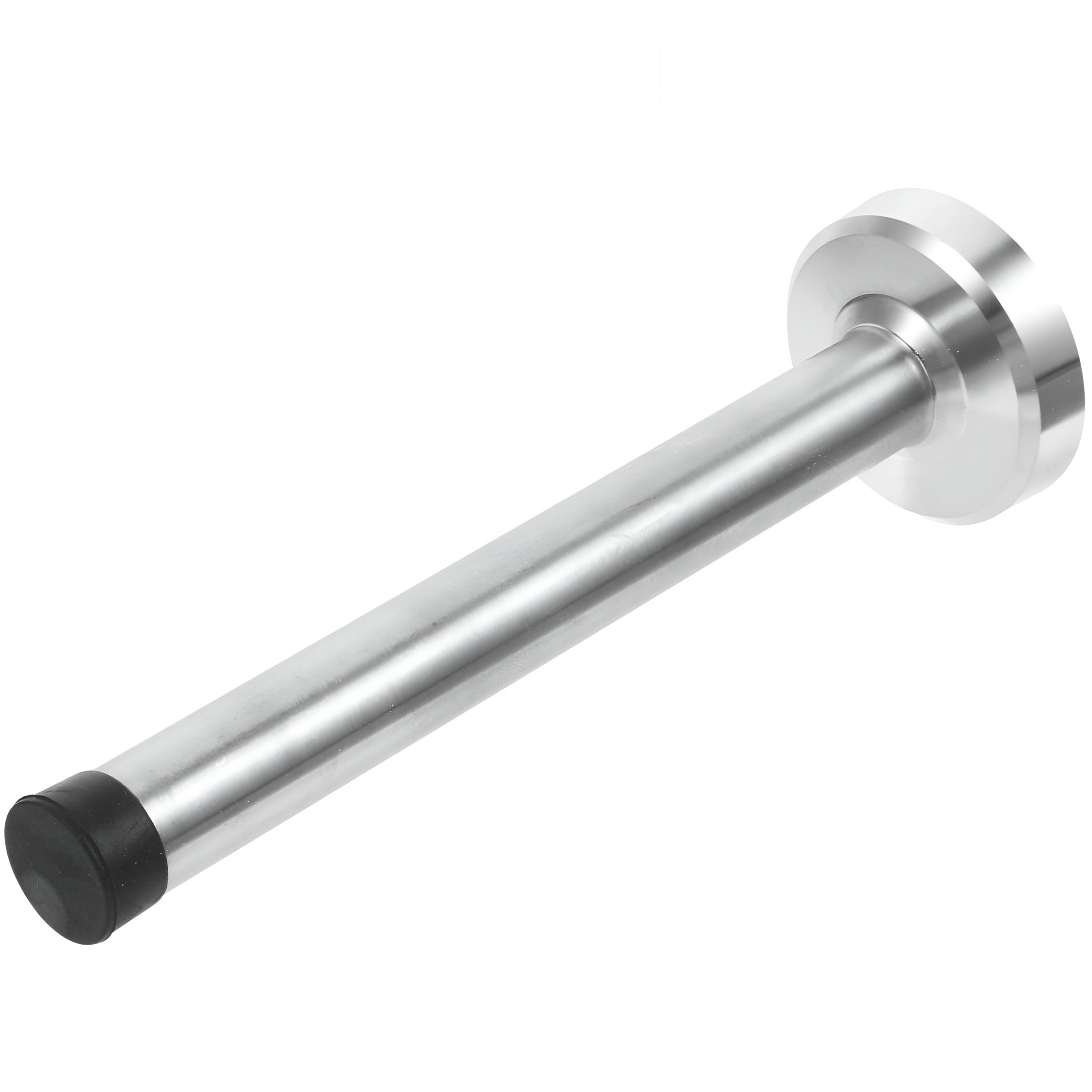 LAMIRO Stainless Steel Rubber Wall Mounted Door Stop Silver Home Office ...