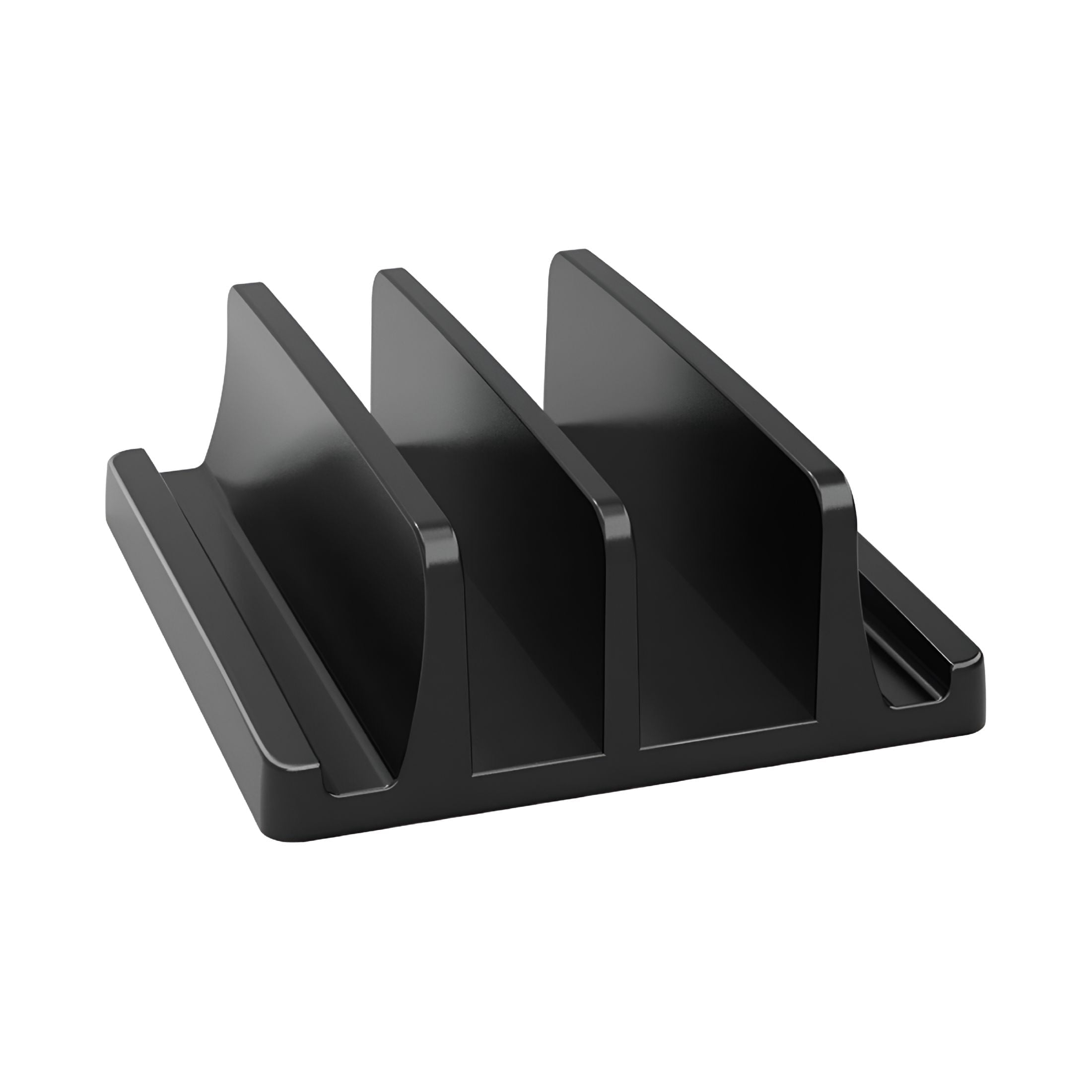 LAMIRO Vertical Laptop Stand Holder Devices Stable Space Saving Decor ...