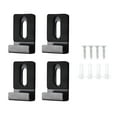 XIBUFE Wall Mount Mirror Bracket Metal Clips Wide Channel Hanger Kit ...