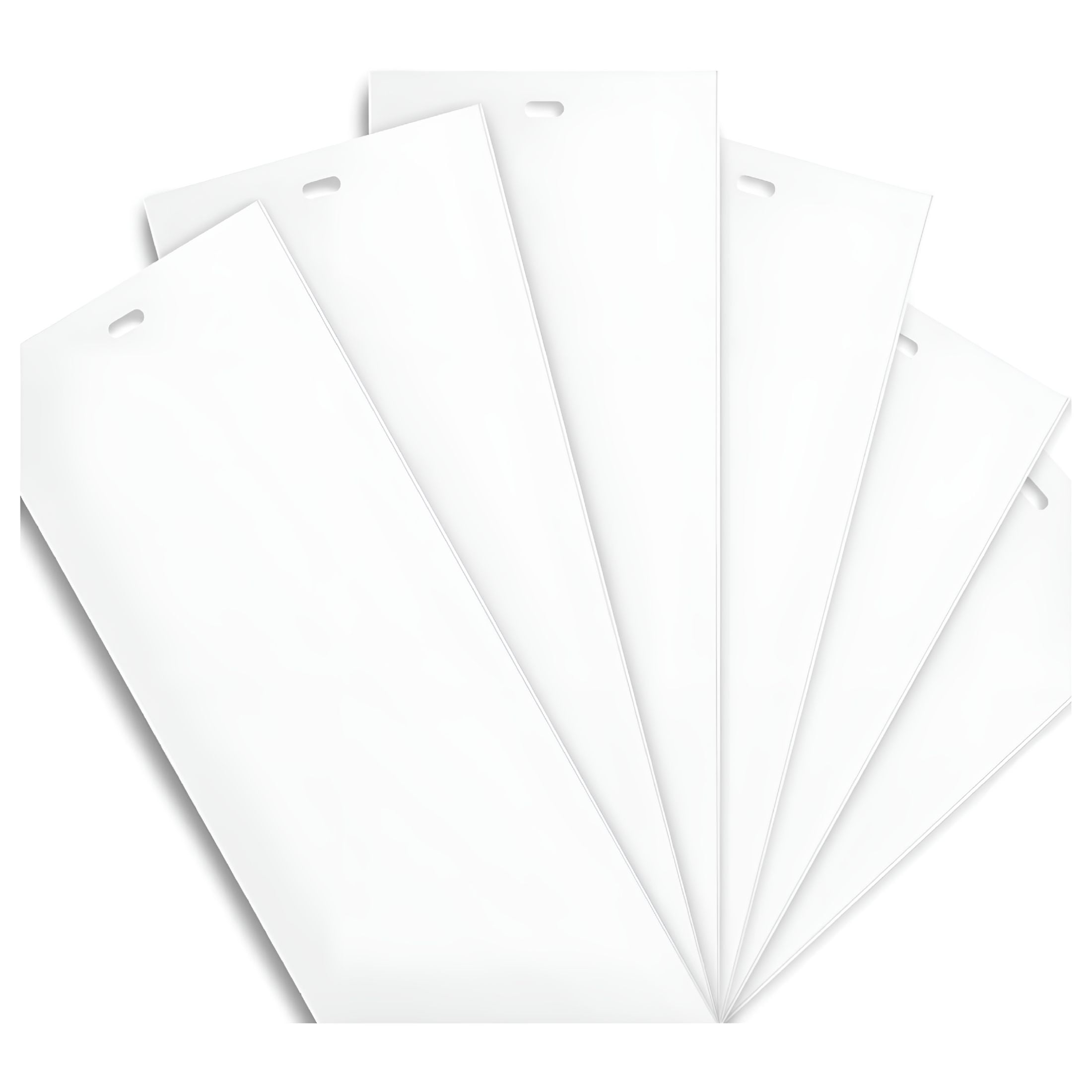 LAMIRO White Vertical Replacement Blinds Slats Sliding Glass Door ...