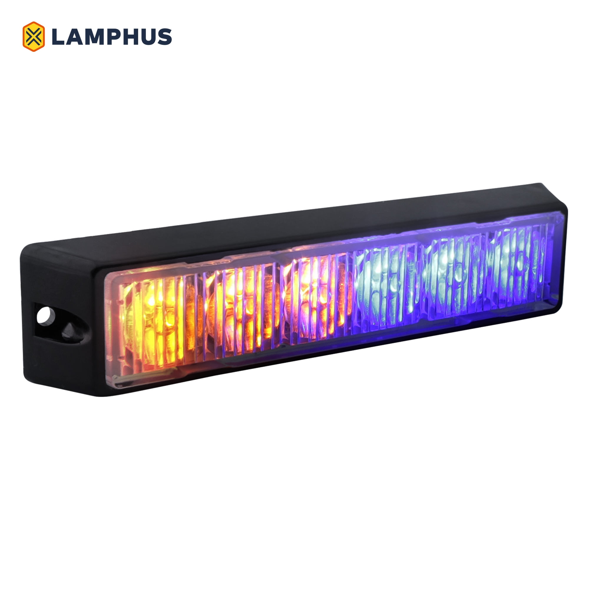 LAMPHUS SolarBlast SBLH06 LED Strobe Grille Flashing Lights [32 Modes ...