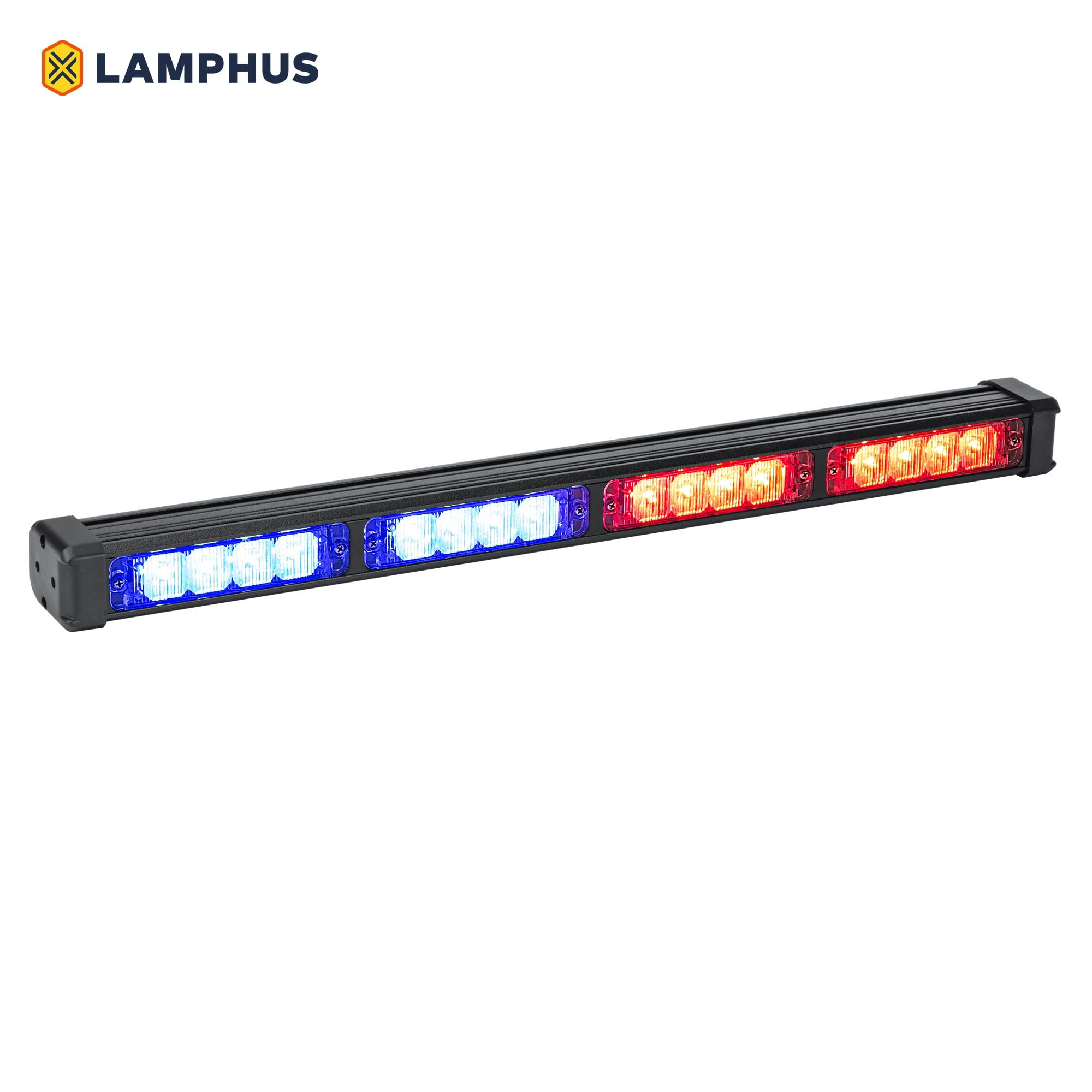 LAMPHUS SolarBlast SBLS44 20" 16W LED Emergency Strobe Warning Deck ...
