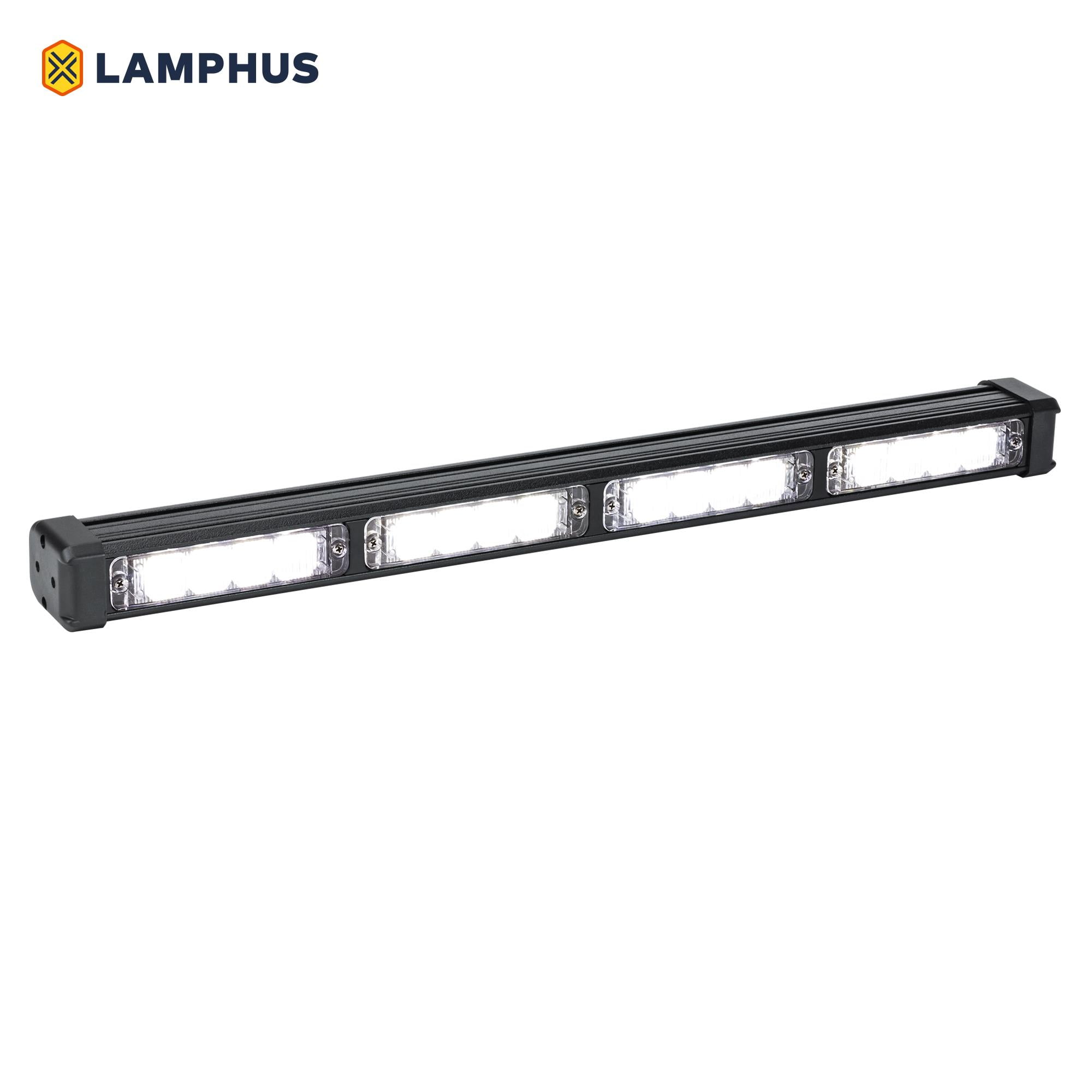 LAMPHUS SolarBlast SBLS44 20" 16W LED Emergency Strobe Warning Deck ...