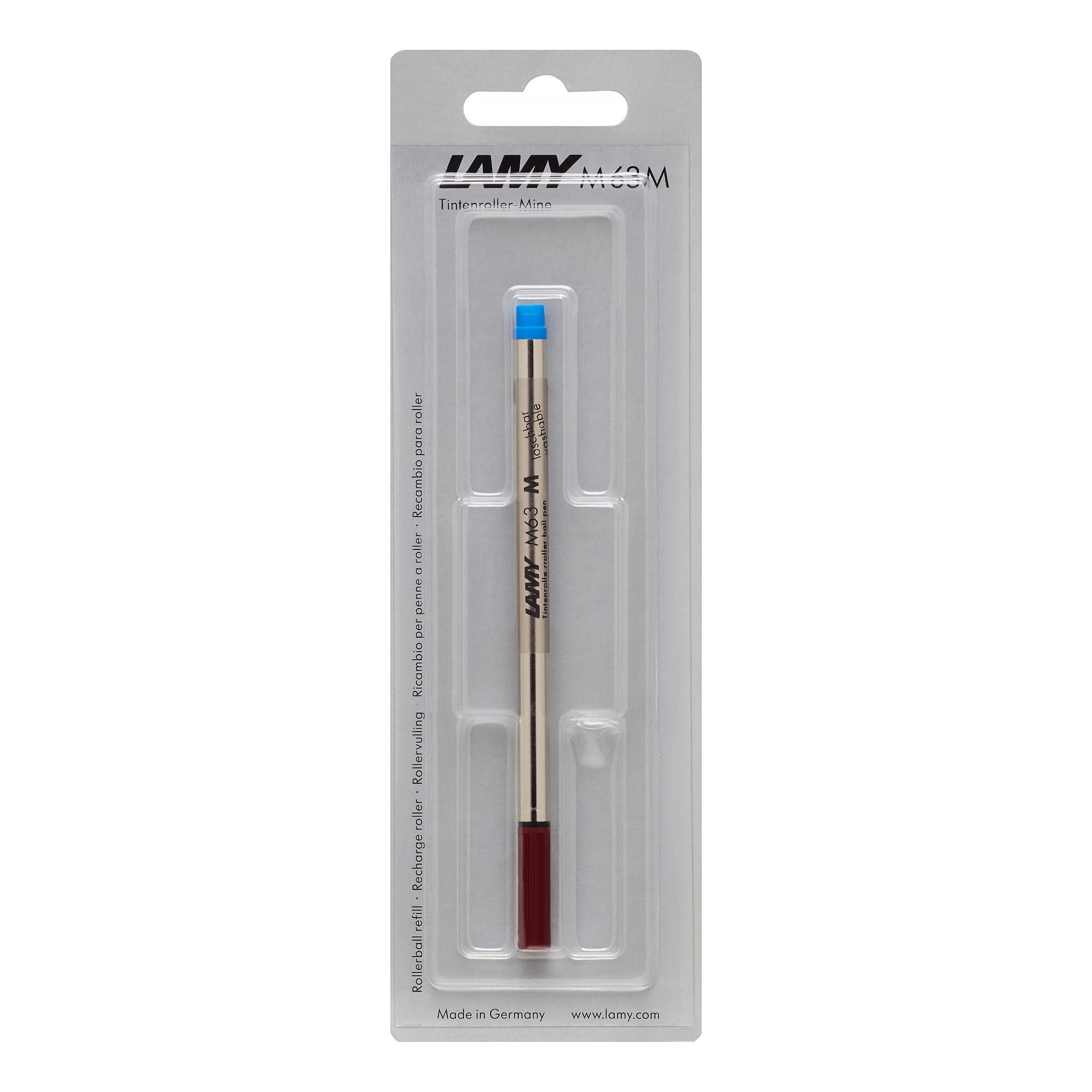 LAMY Blue Rollerball Pen Refill (M63BL) - Walmart.com