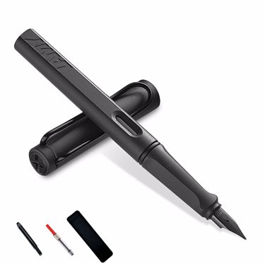 LAMY Charcoal Safari Fountain Pen, Fine Nib - Walmart.com