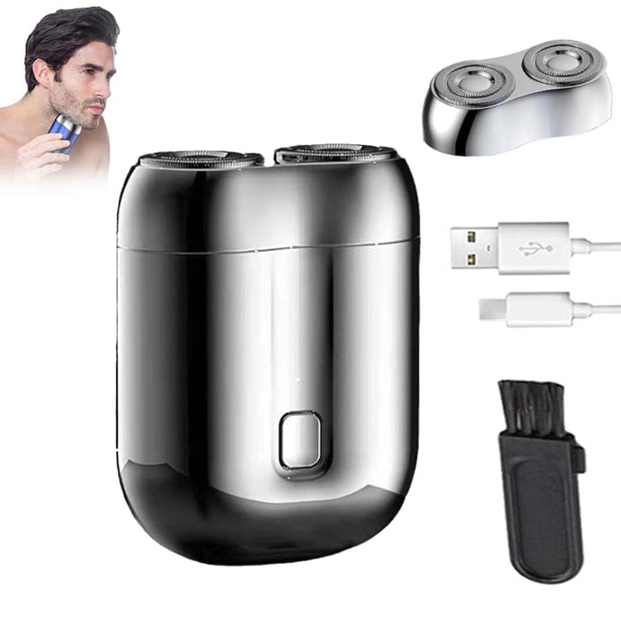 LAN 2025 New Upgrade Model Mini Dual-Head Electric Shaver, Portable ...