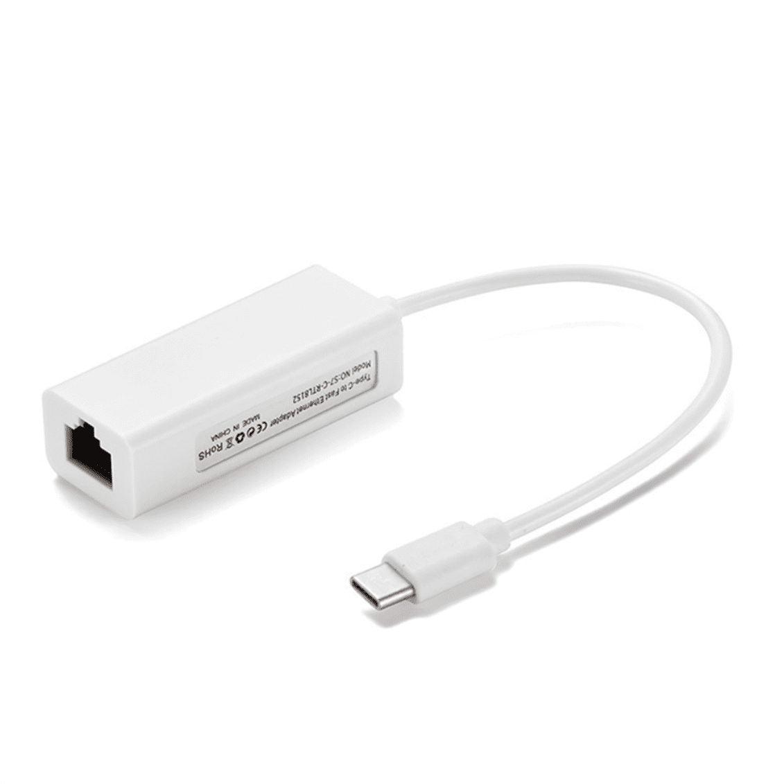 LAN Network Adapter, USB 3.1 Type-C to RJ45 100Mbps Ethernet Converter ...