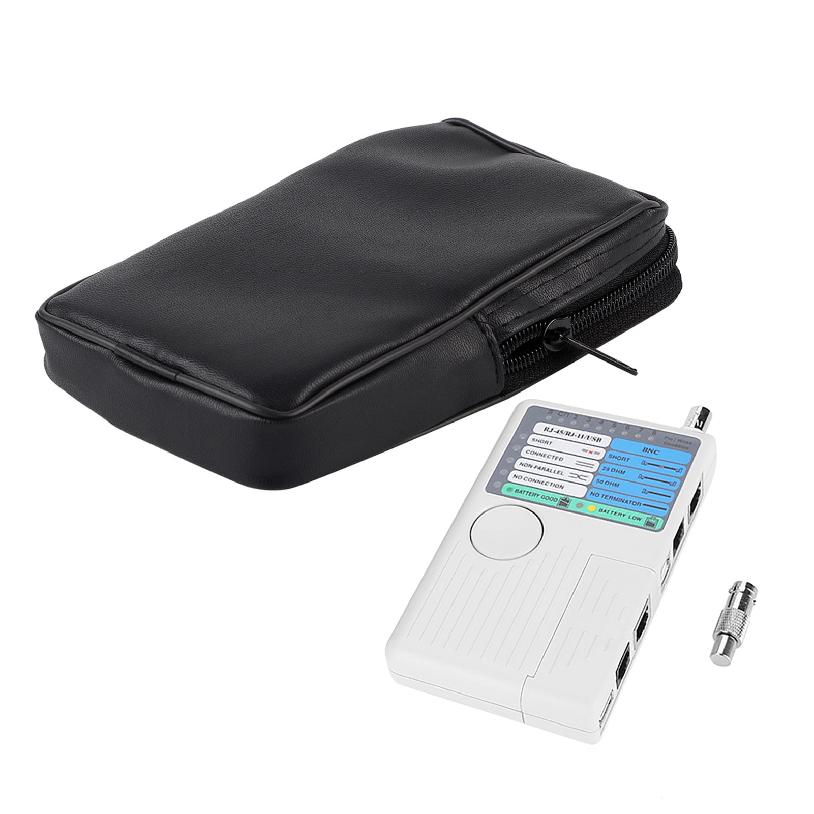 LAN Network Cable Tester RJ11 RJ45 BNC USB 4-in-1 Portable Tracker for ...