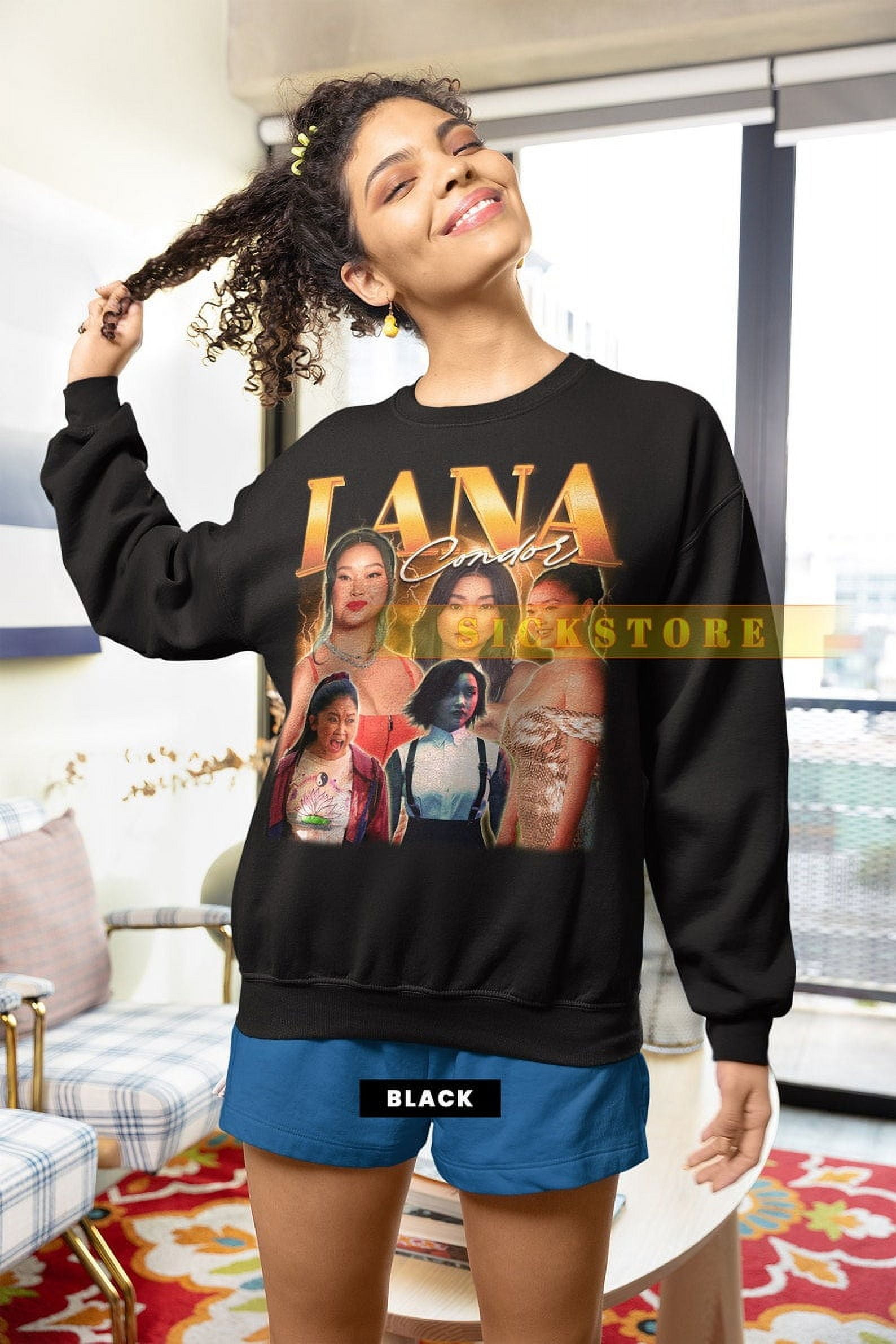 LANA CONDOR Vintage Sweatshirt, Lana Condor Homage Sweater, Lana Condor ...