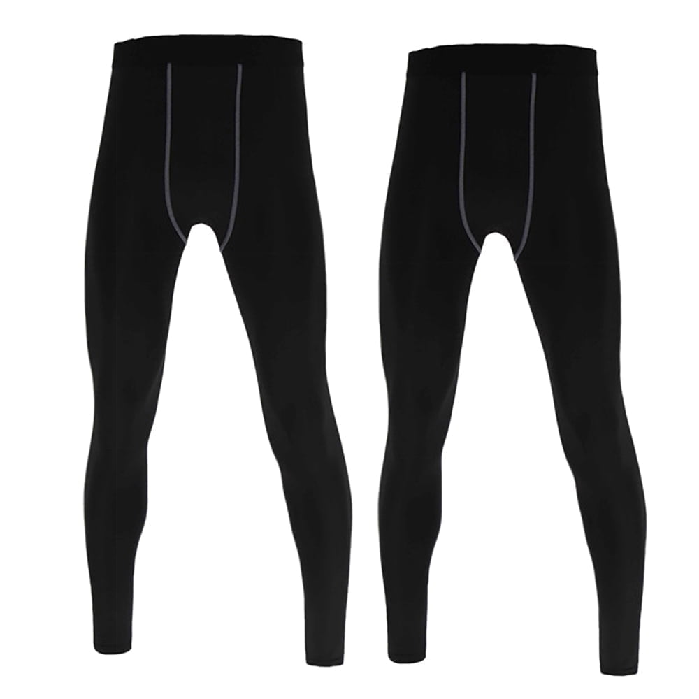 LANBAOSI 2 Pack Boys Compression Leggings for Sports, Workout, Running ...
