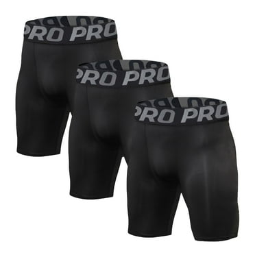Compression Shorts Men Spandex Shorts Quick Dry Athletic Sport Workout ...