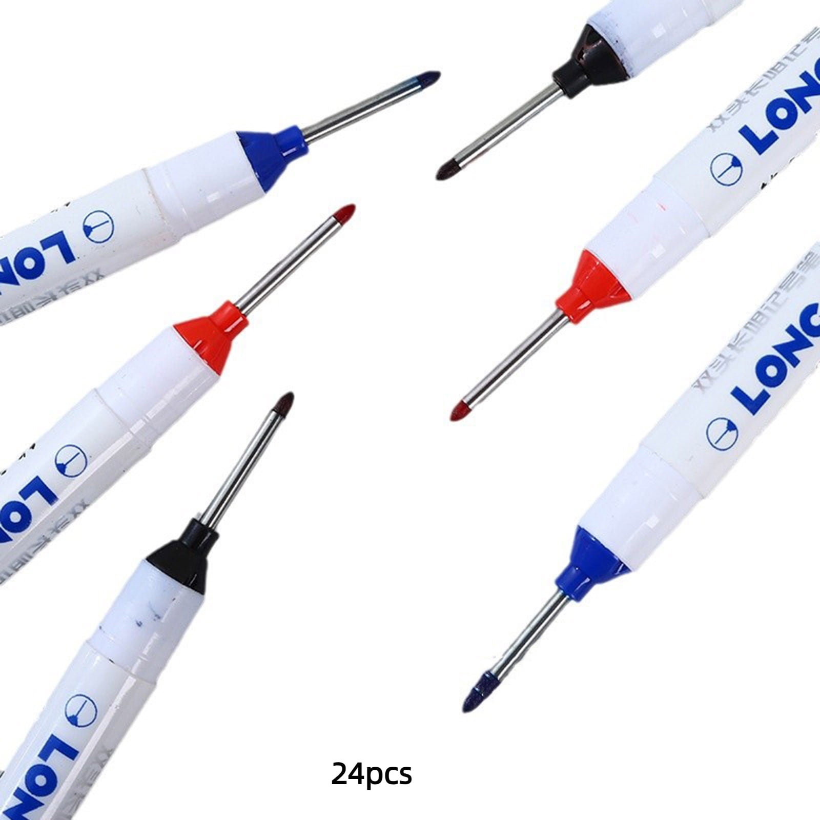 LANBB Metal Marker, Long Head Deep Hole Marker Pens, Construction ...