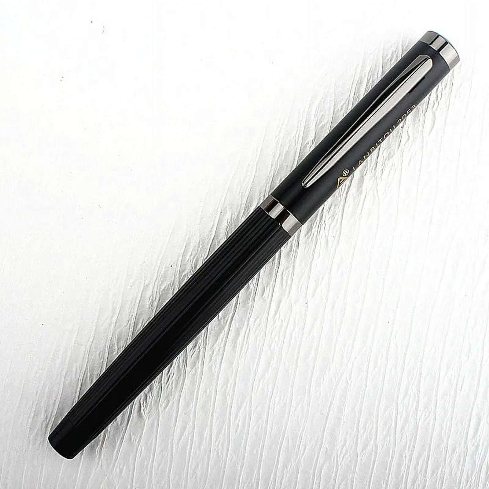 LANBITOU Forest Metal Fountain Pen EF/F/M/Bent Beautiful Tree Texture ...
