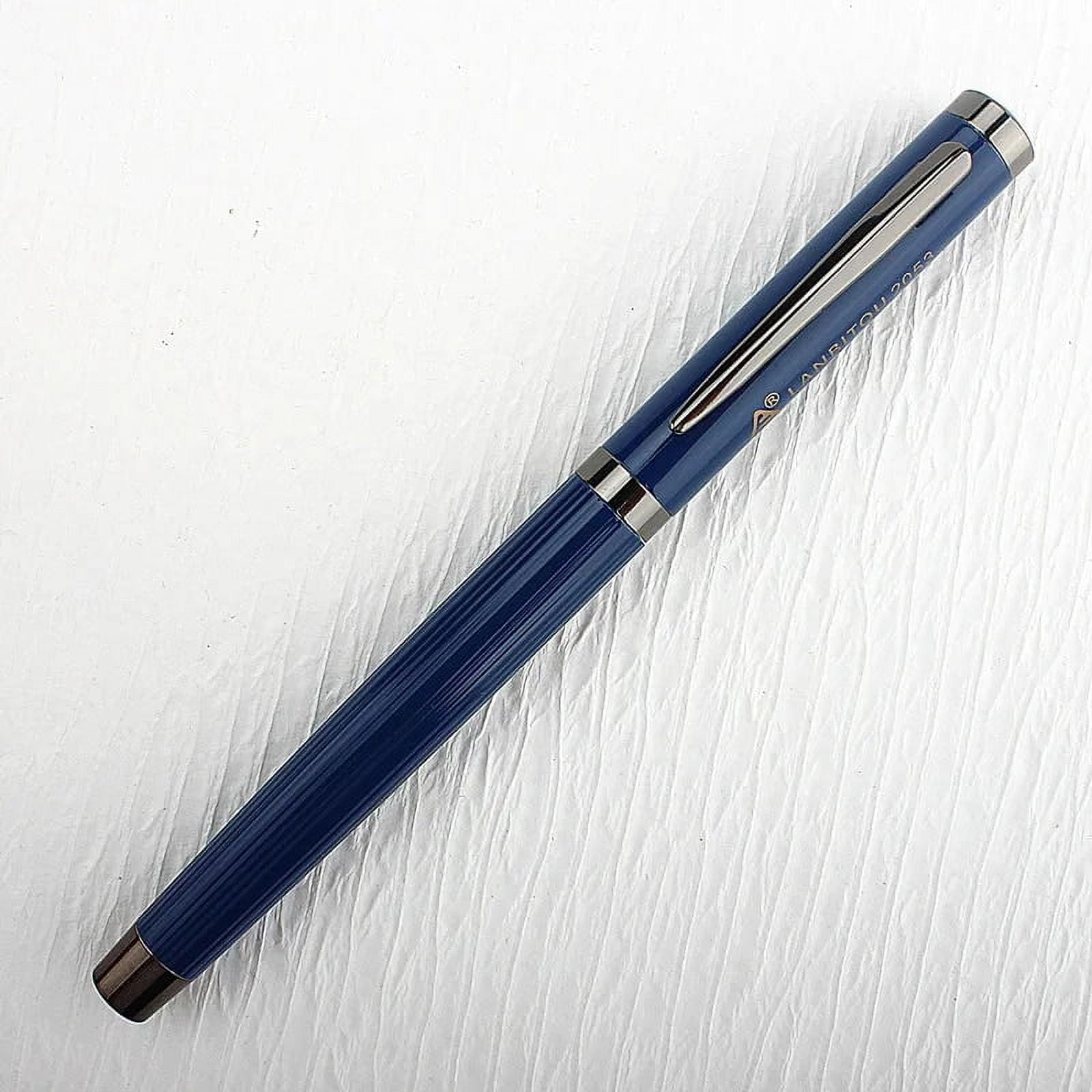 LANBITOU Forest Metal Fountain Pen EF/F/M/Bent Beautiful Tree Texture ...