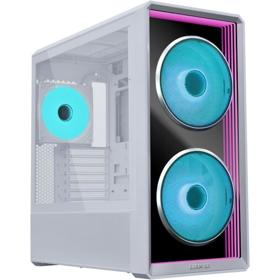 LANCOOL 217 INF Infinity Mirror Computer Case, Mid-Tower ATX PC Case w ...