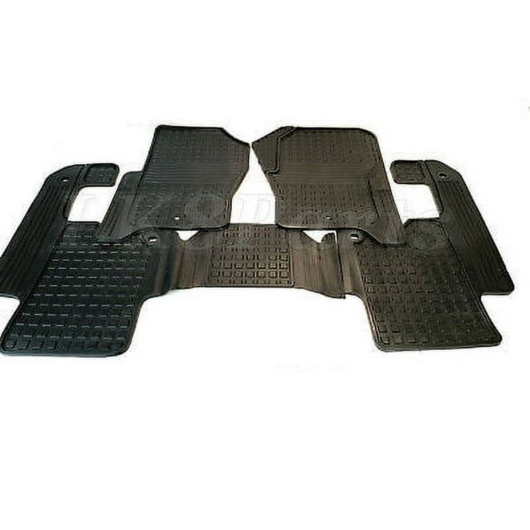 LAND ROVER LR3 08 09 LR4 FLOOR CONTOUR MAT RUBBER SET KIT LR006238 GENUINE NEW