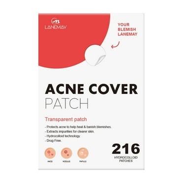 KeyConcepts Hydrocolloid Pimple Patches for Face, Reduce Acne Spots ...
