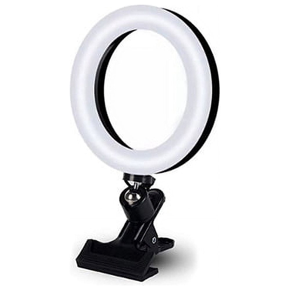 LANFENG 16Cm Selfie Ring Light for Laptop Computer Desktop Ring Lamp ...