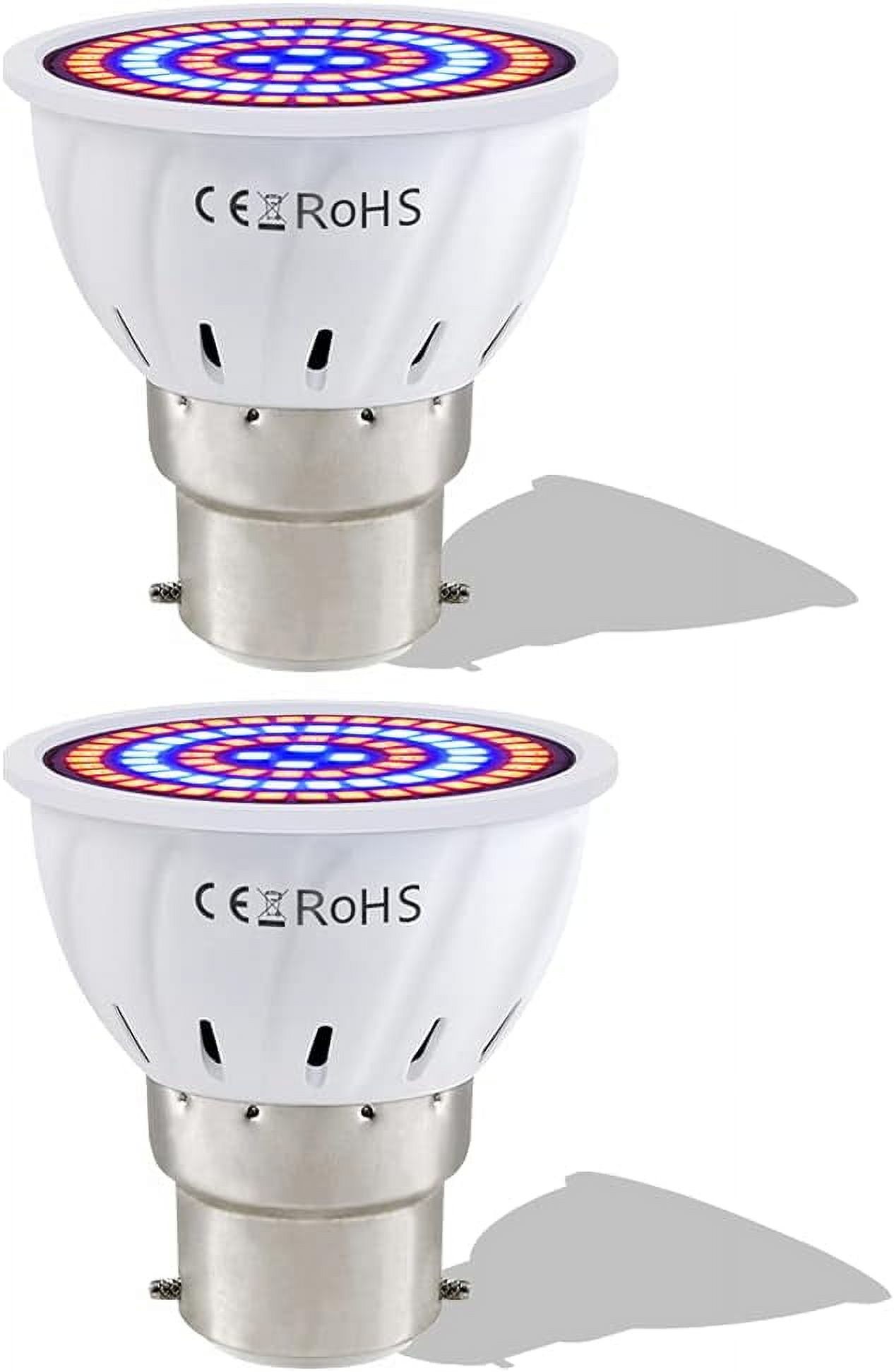 LANFENG 18W/20W/25W Led Grow Light Bulb, Full Spectrum Plant Light for ...