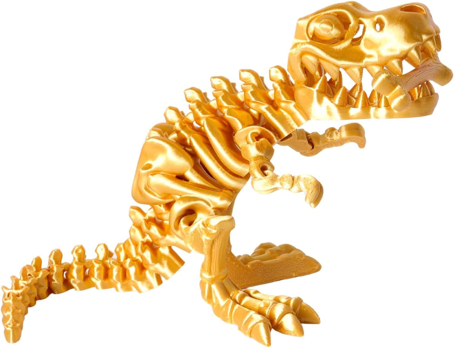 LANFENG 3D Printed Dragon with Articulated Bones for Adults, Dinosaur Fidget Toys Decor for ...