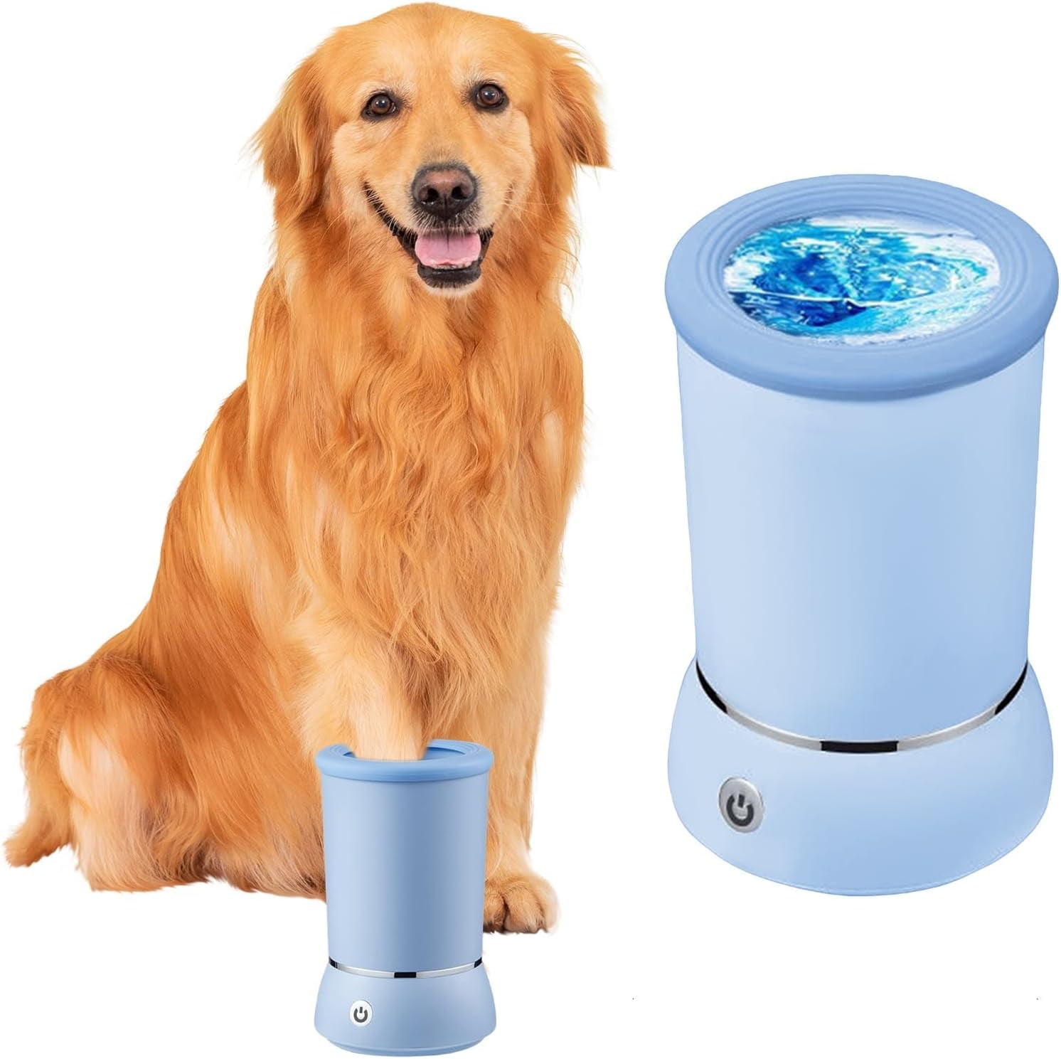 LANFENG Automatic Dog Paw Cleaner, Electric Dog Paw Washer, Dog Foot ...