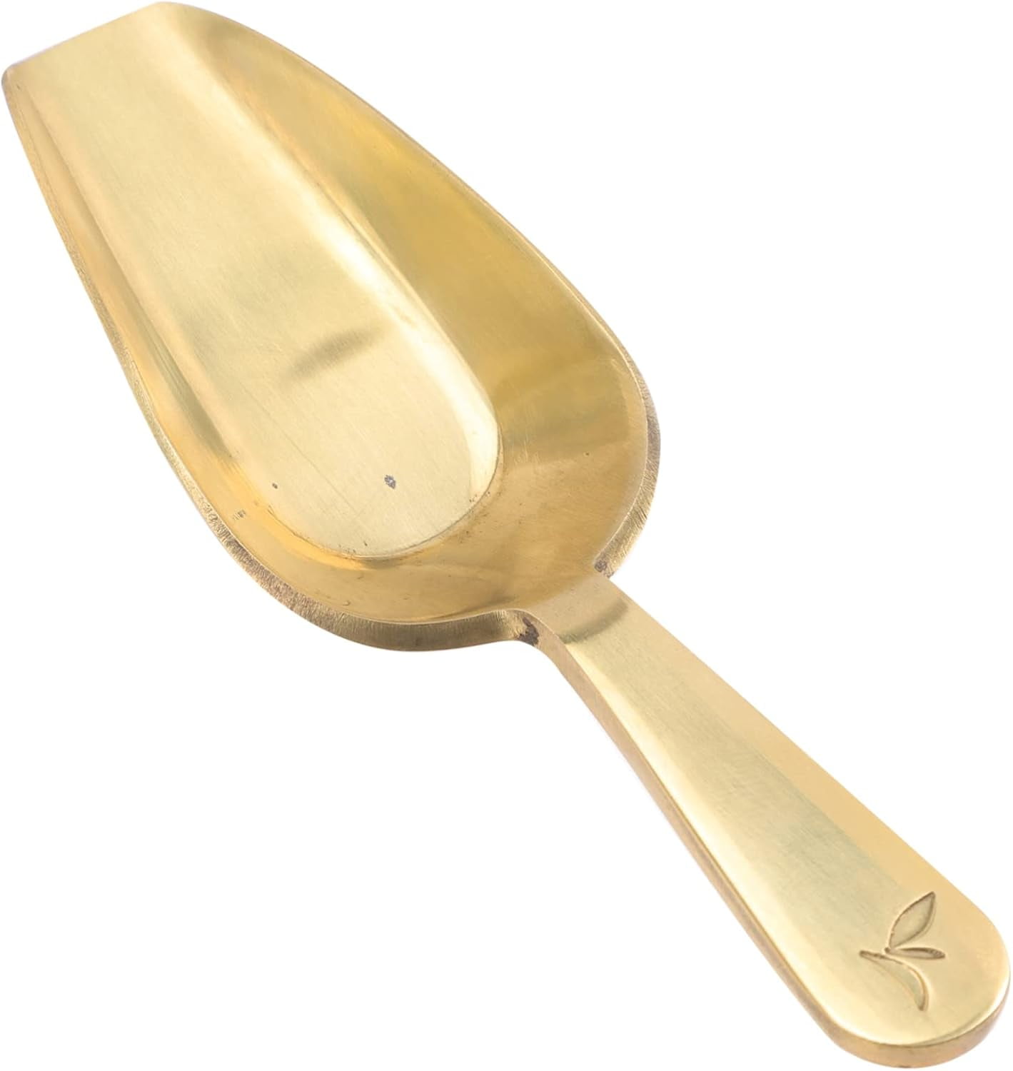 LANFENG Brass Shell Tea Spatula Matcha Spoon Mini Spoon Individual ...